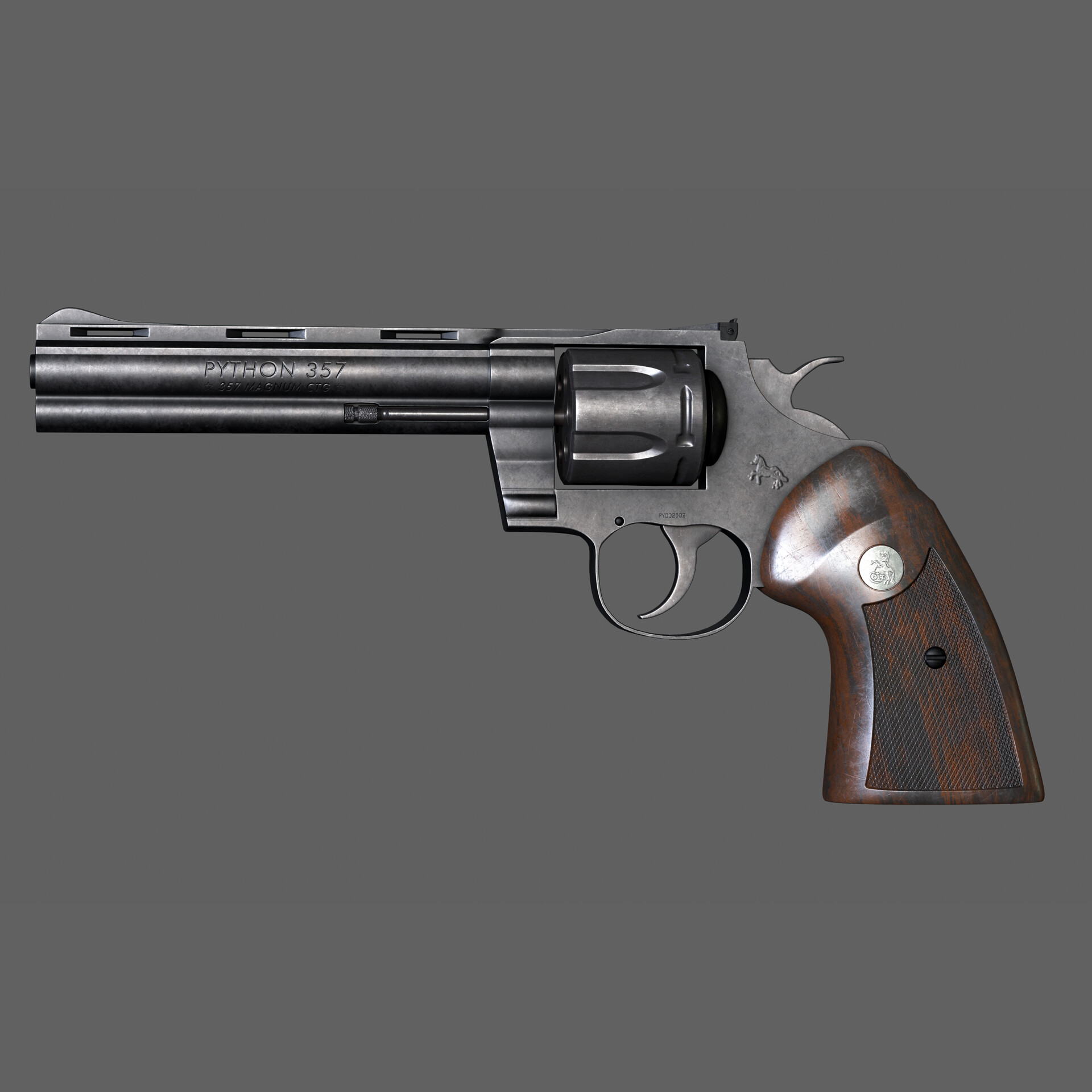 ArtStation - Colt Magnum 357 Python