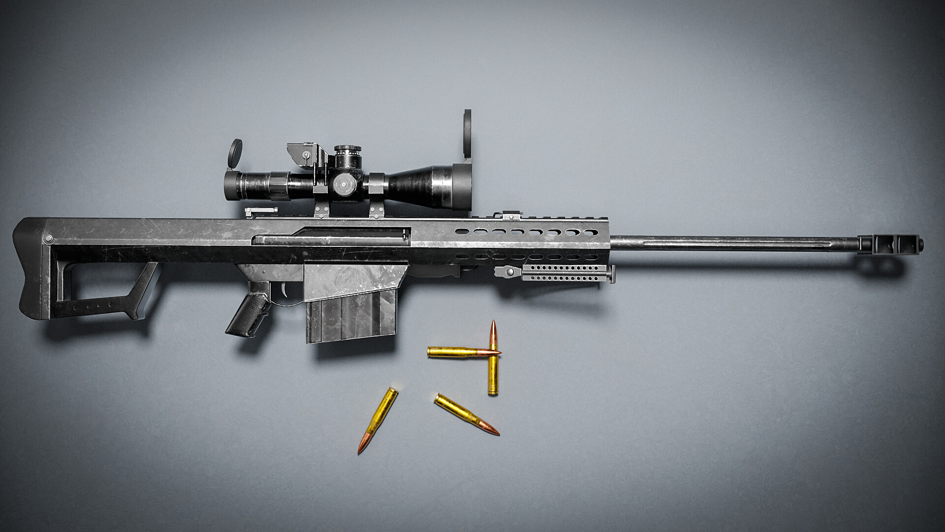 ArtStation - Barrett m82