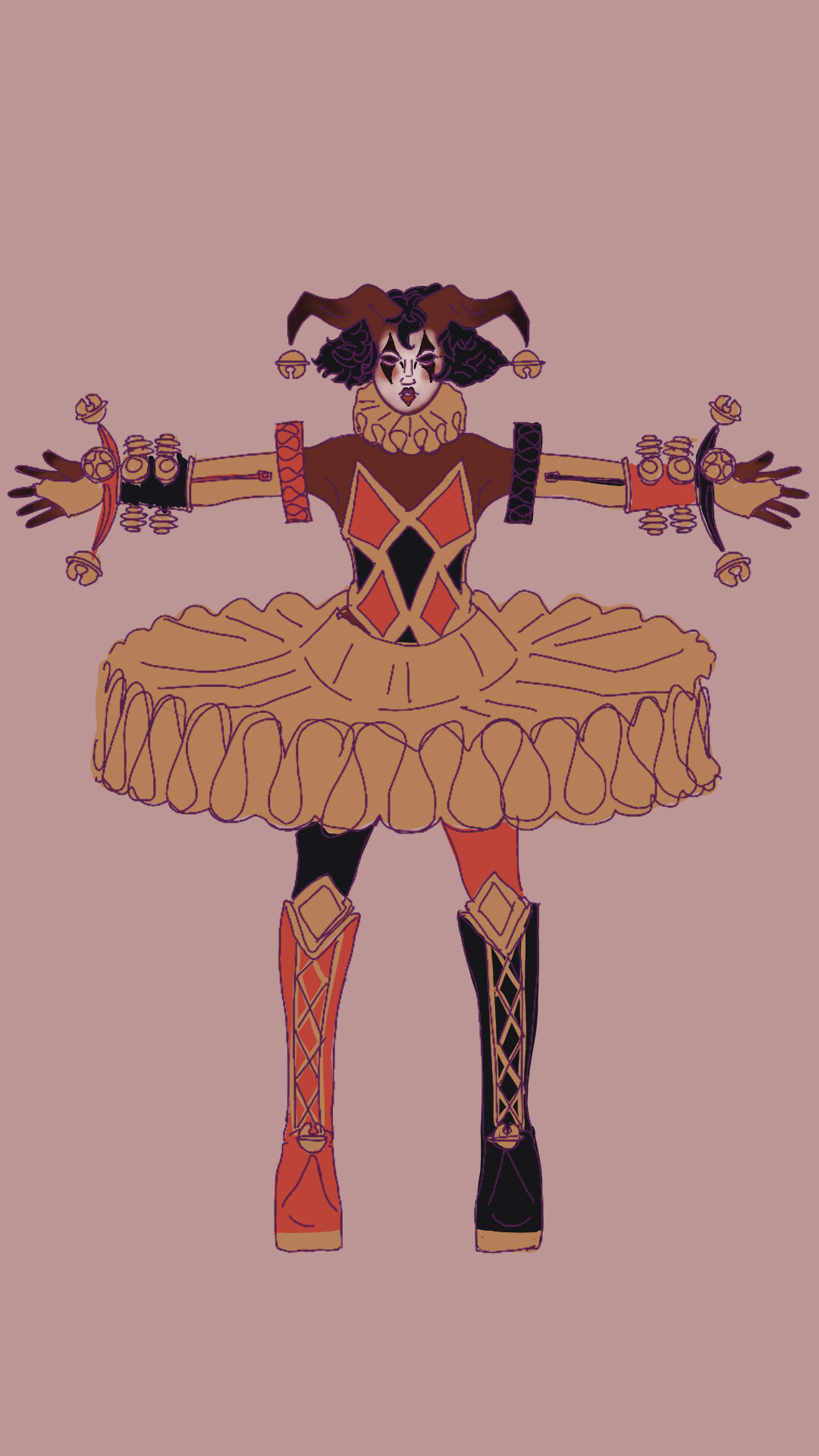 Dara Cavanagh - Jester Ballerina Concept.