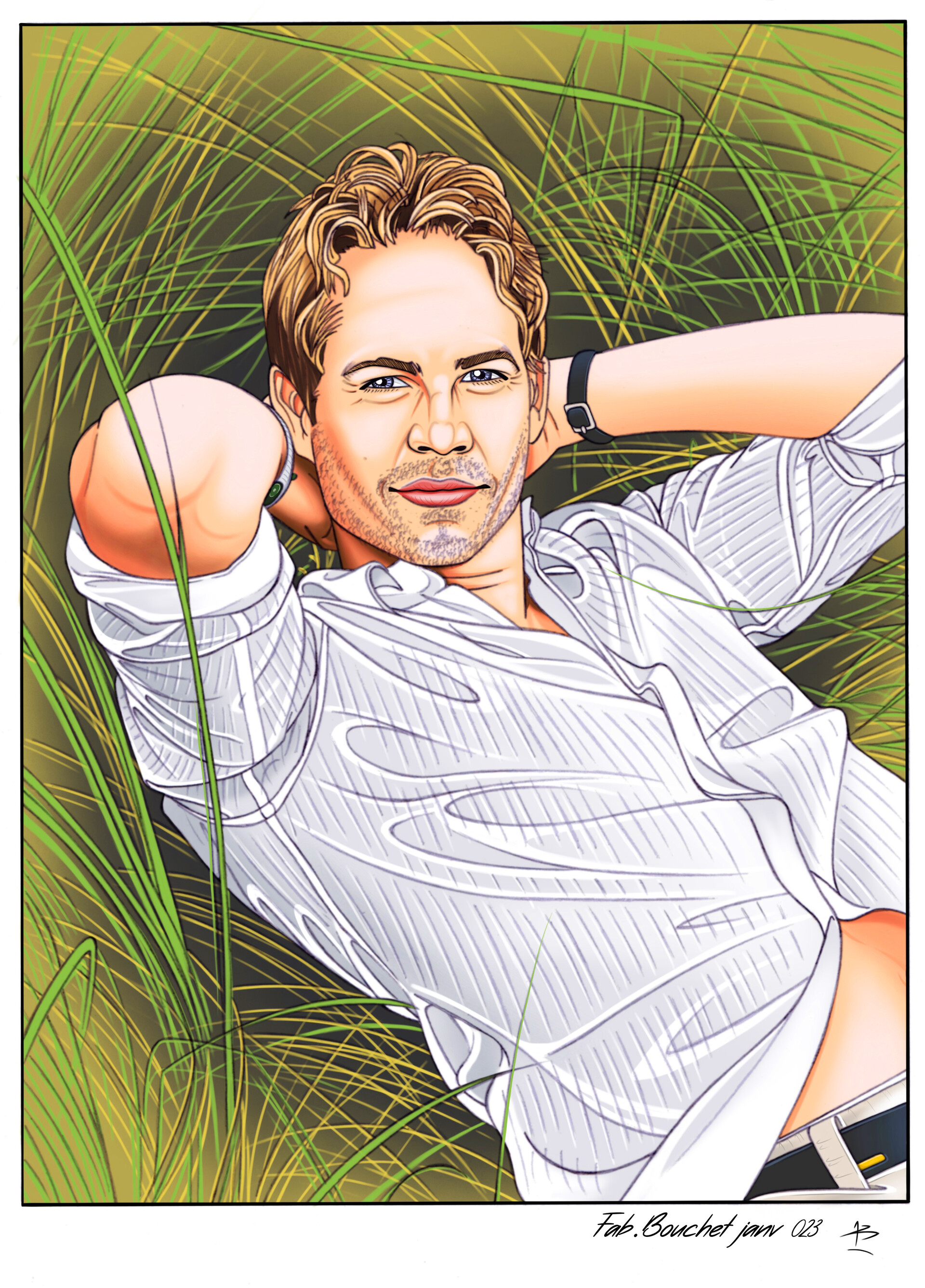 ArtStation - paul walker