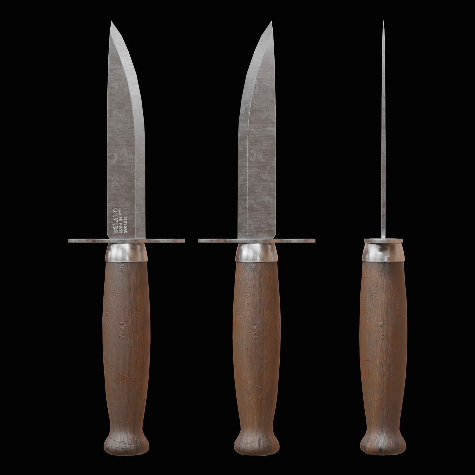 ArtStation - Low-poly knife