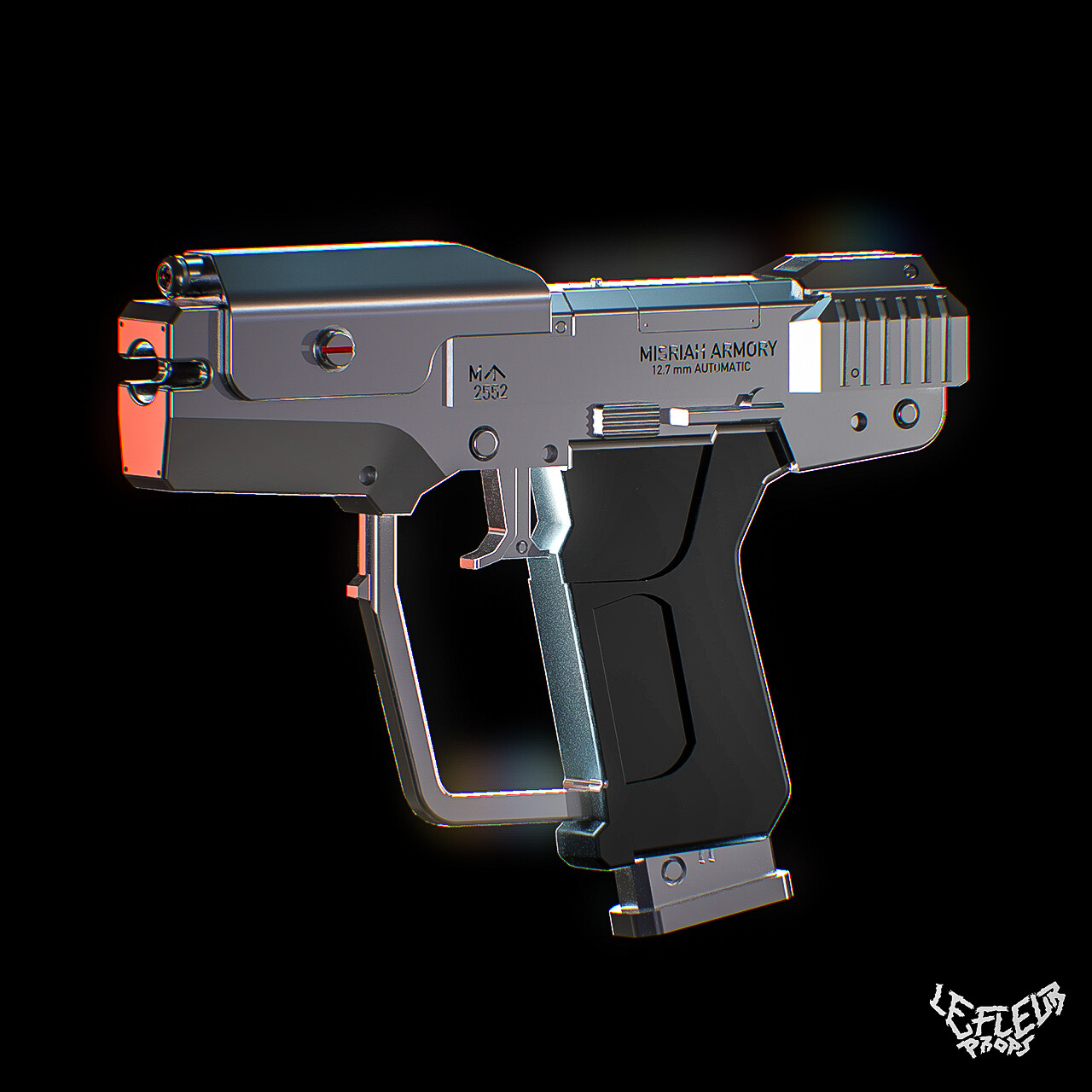 LeFleurprops & Workshop - Halo 3: Pistol (M6G MAGNUM)