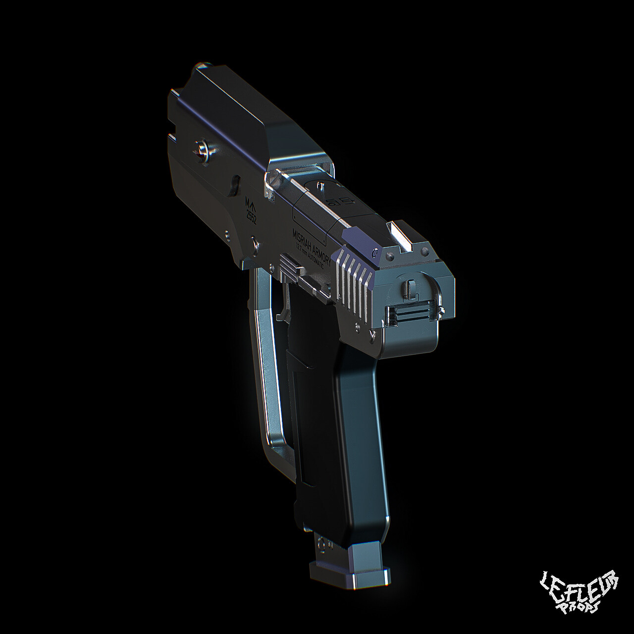 LeFleurprops & Workshop - Halo 3: Pistol (M6G MAGNUM)