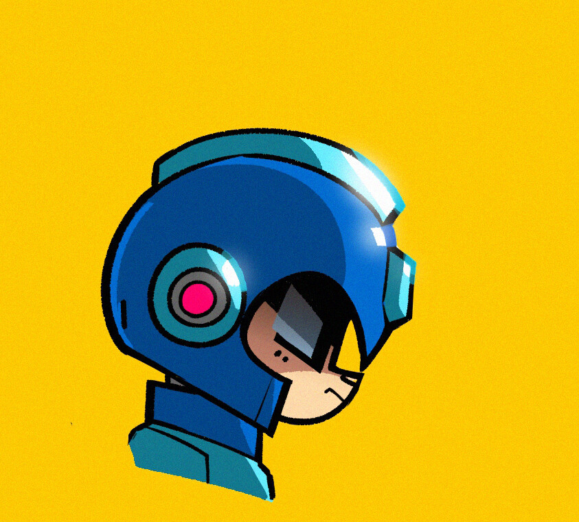 ArtStation - megaman icon
