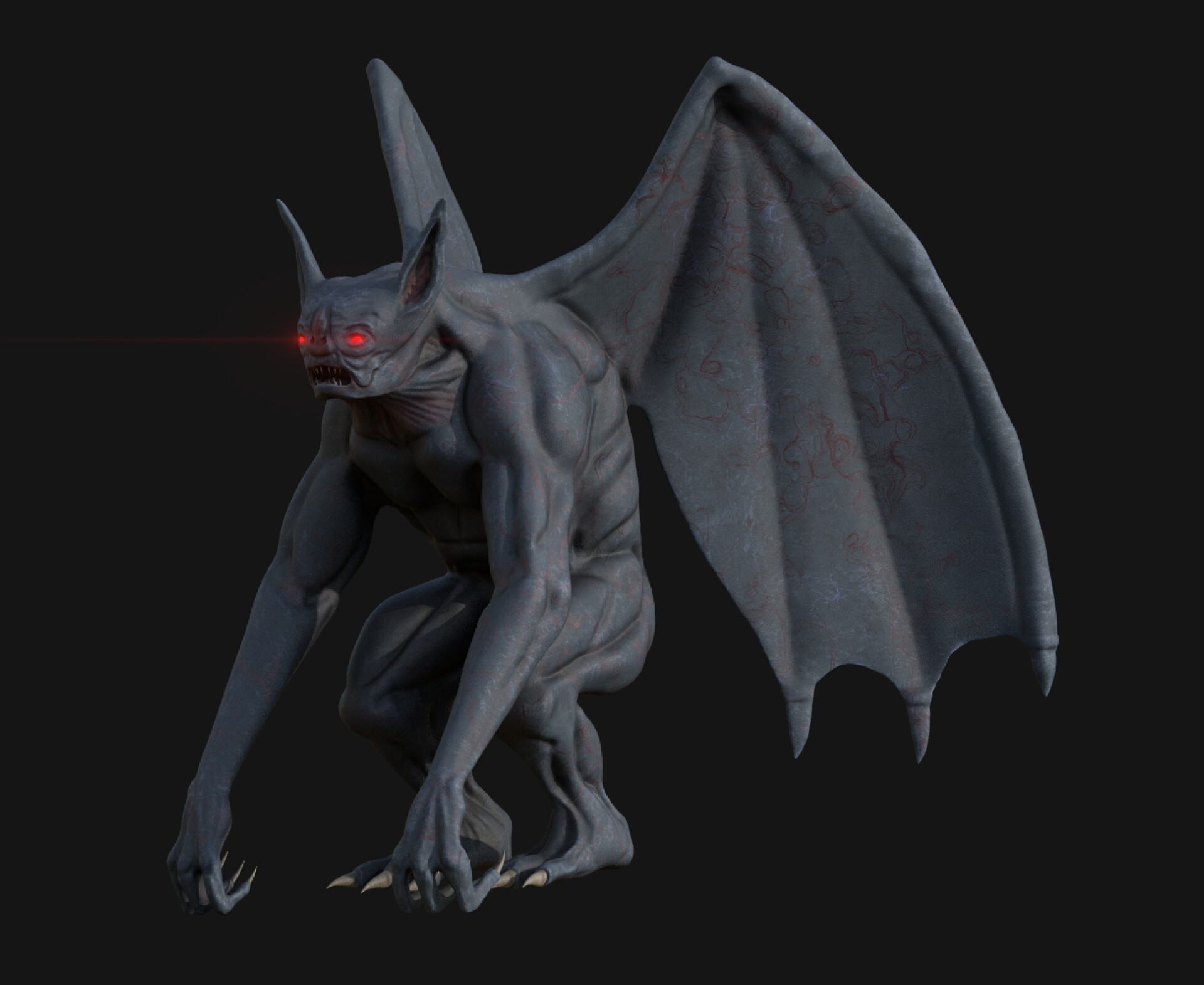 ArtStation - Gargoyle-creature