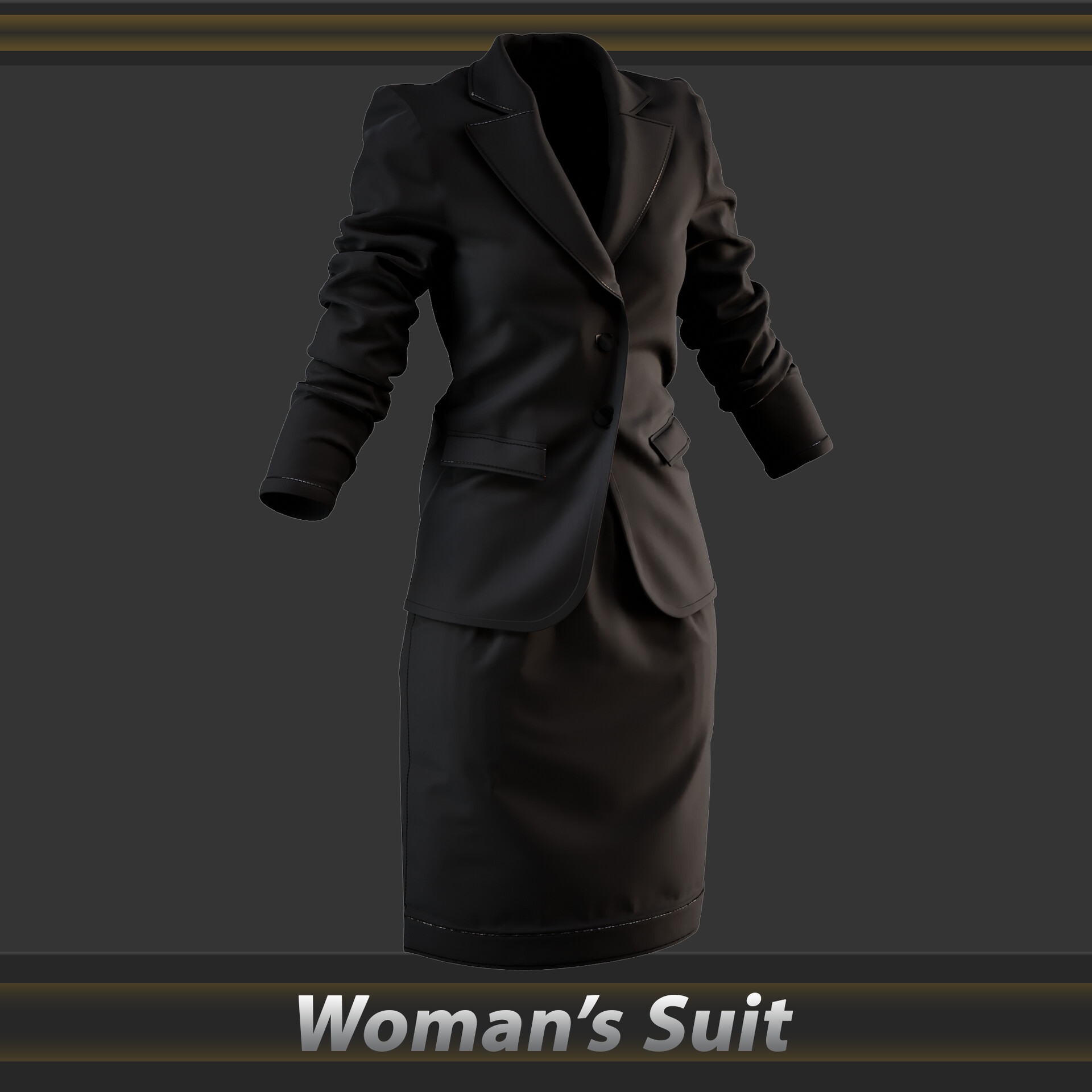 ArtStation - Woman's Suit