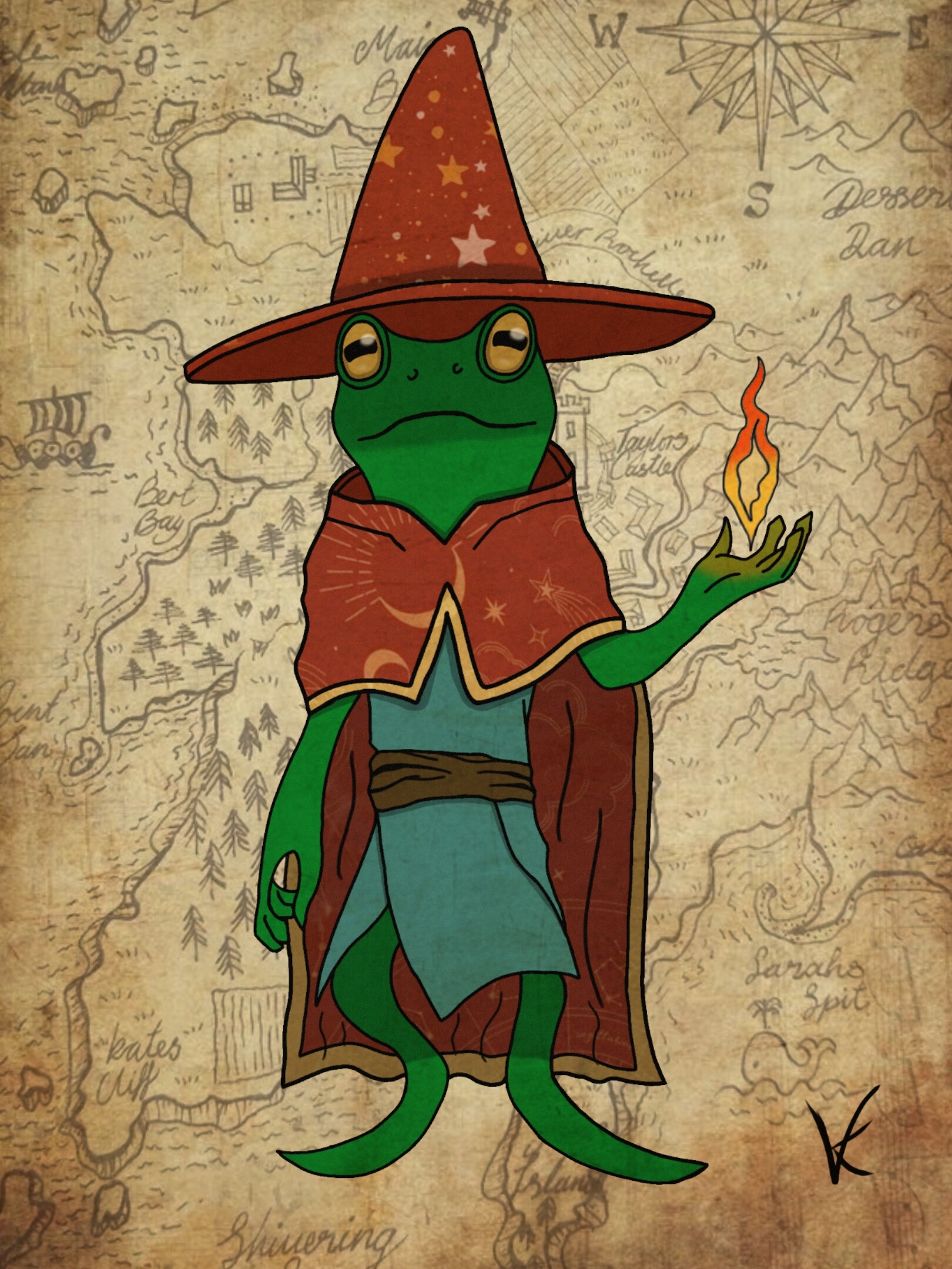 ArtStation - Grung Mage