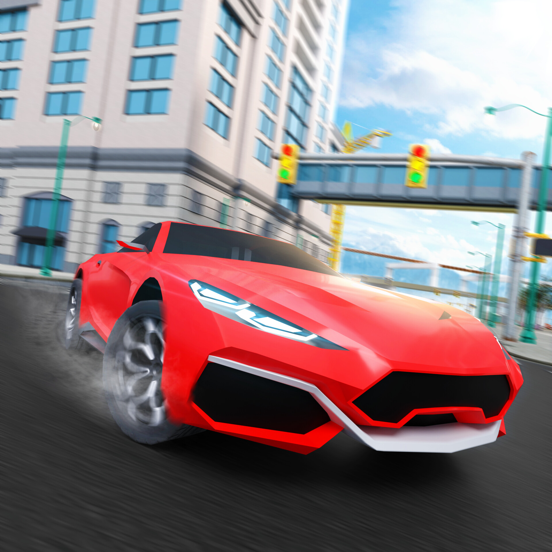 ArtStation - Racing Game Thumbnail