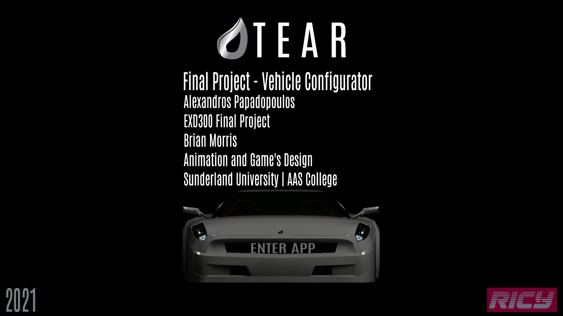 ArtStation - Car Configurator App with a Custom Vehicle