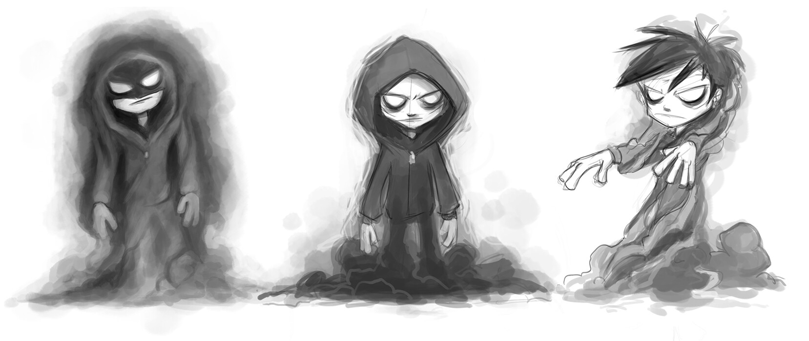 Danny Beck - Concept Art - Game Project (stylized sci-fantasy)