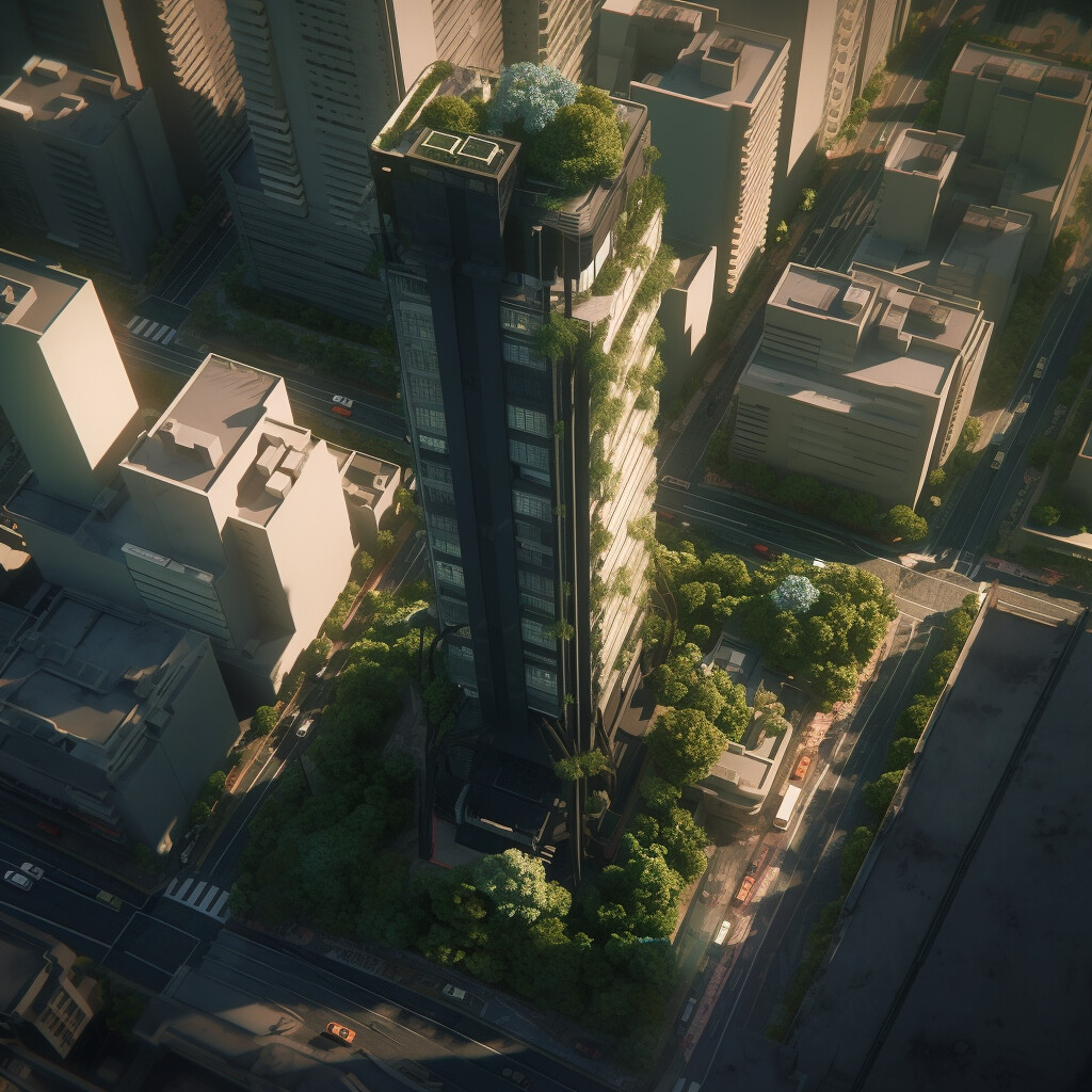 ArtStation - Green tower