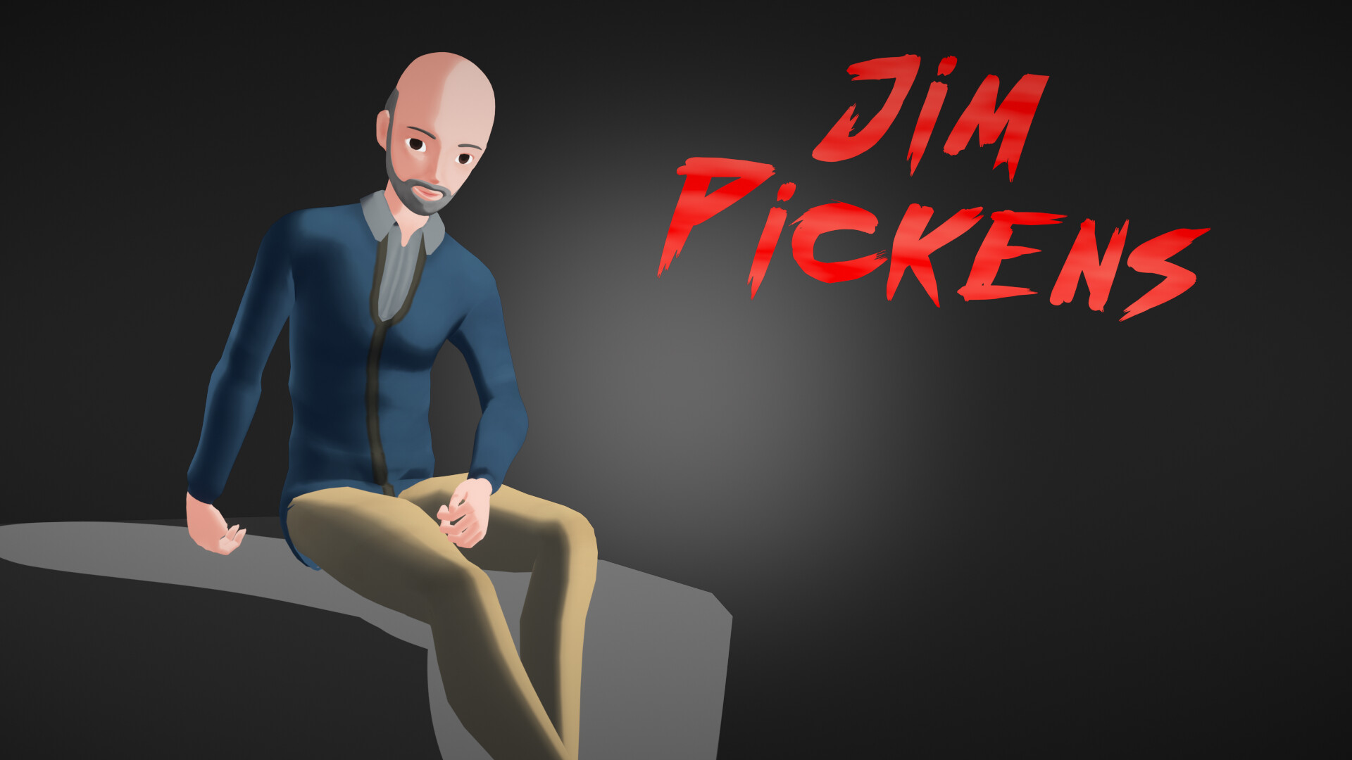 Leon_K - Jim Pickens 3d model