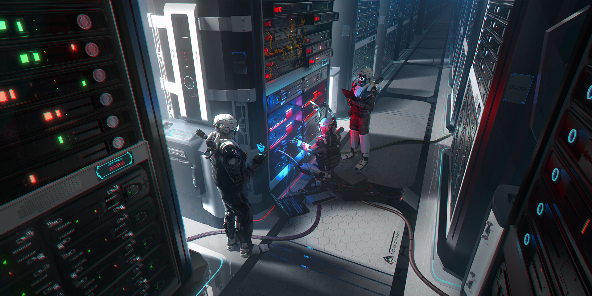 ArtStation - 服务器中心 Server Center