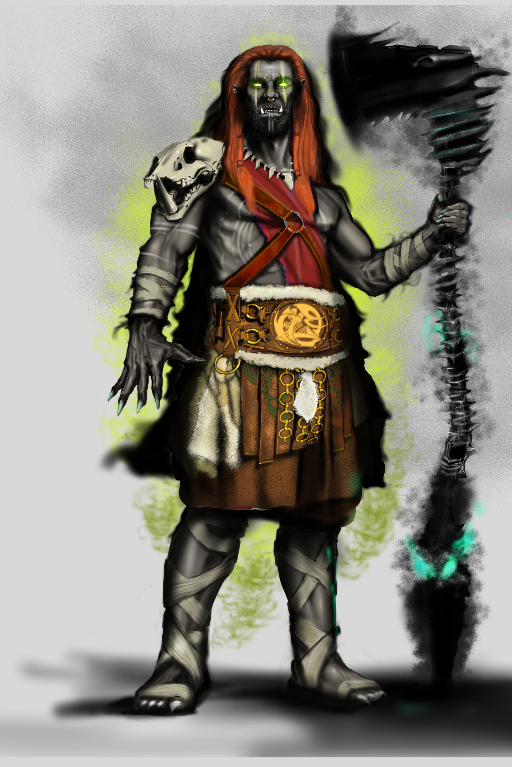 ArtStation - ORC Leader