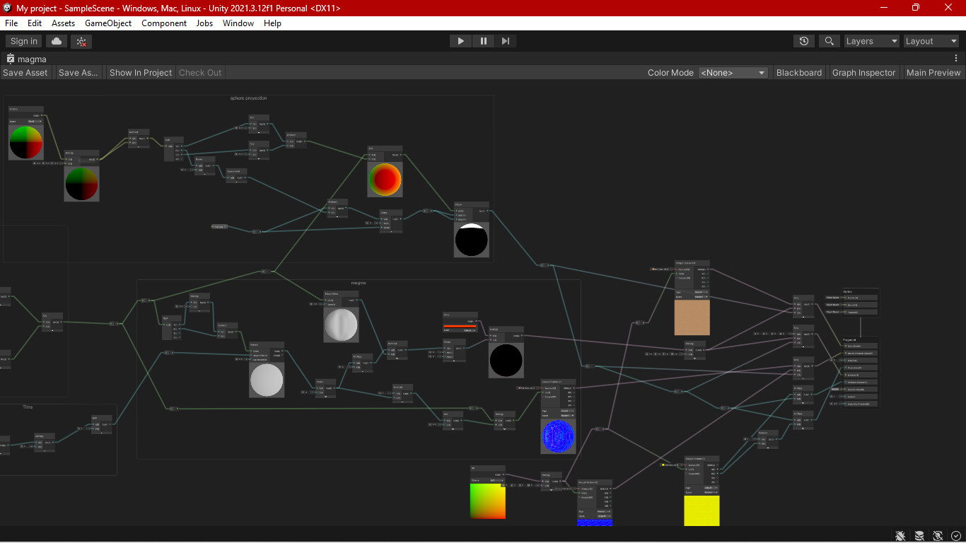 Jesus Alexis - magma shader unity practice