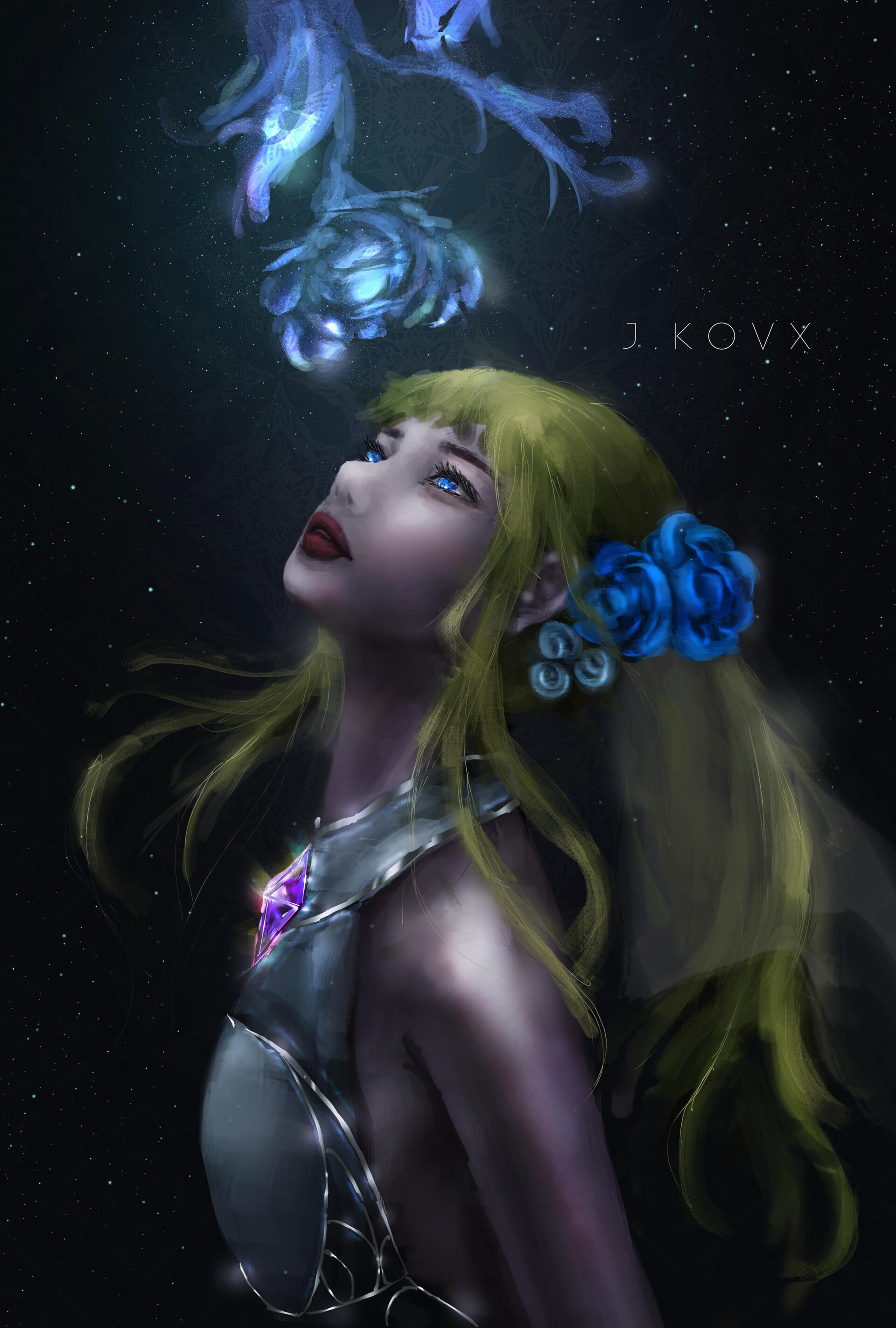 ArtStation - CRYSTAL ROSE