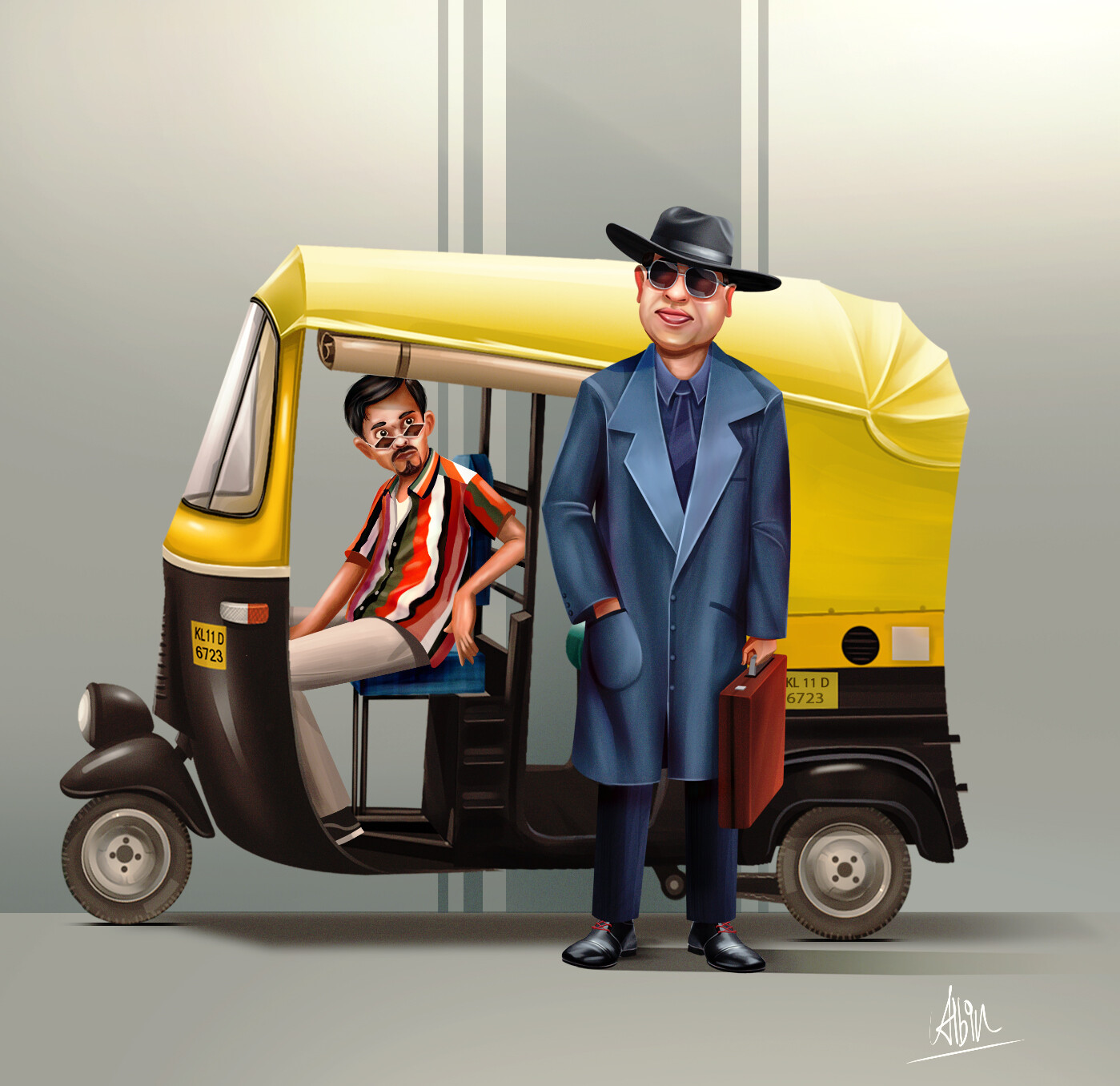 ArtStation - Auto Rickshaw