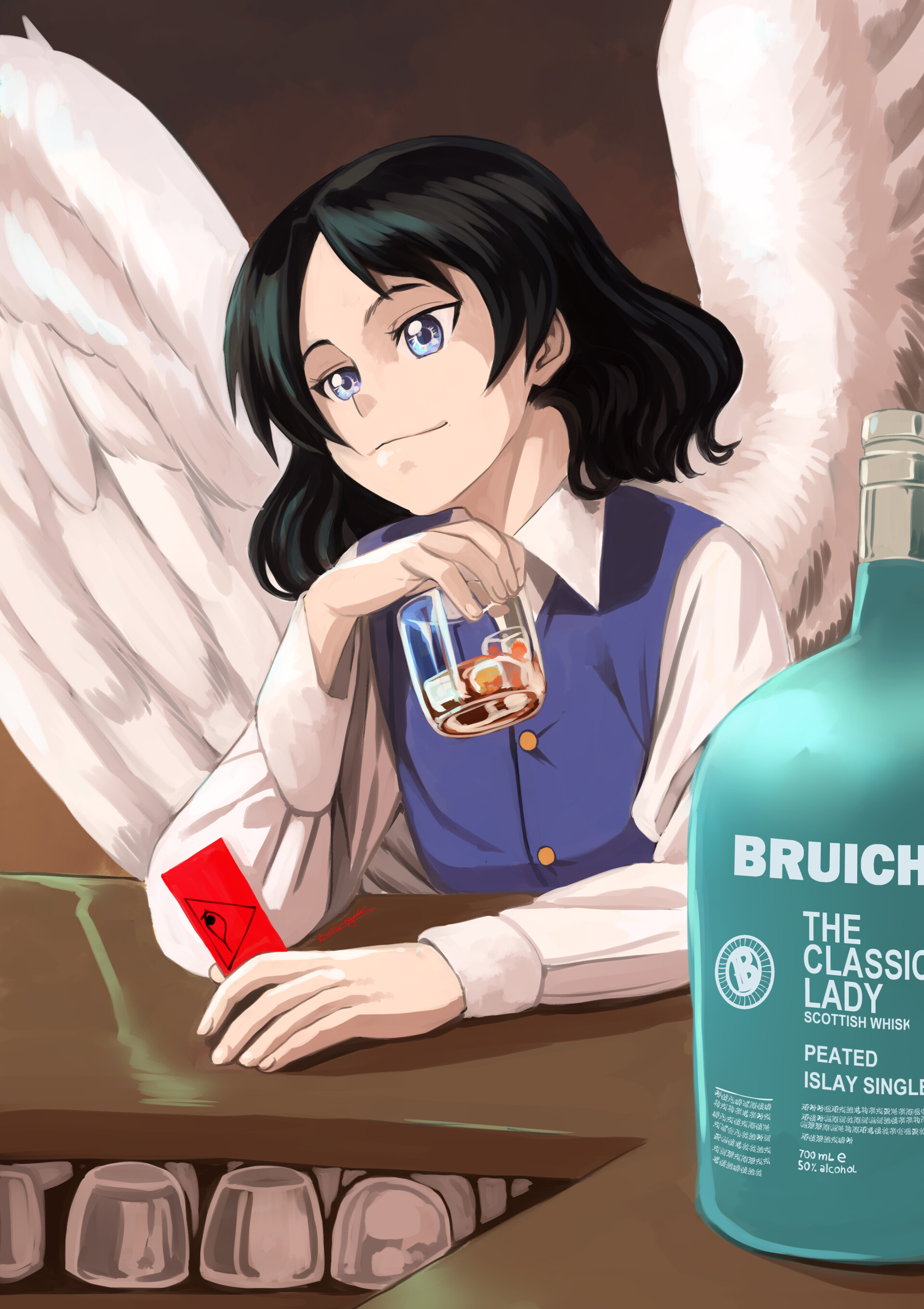 ArtStation - Emily Drinking