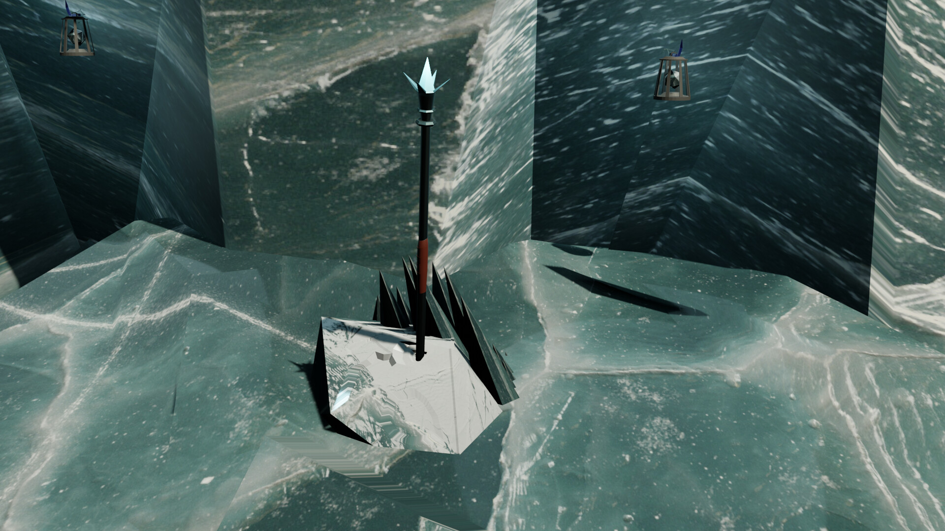 ArtStation - Ice Staff