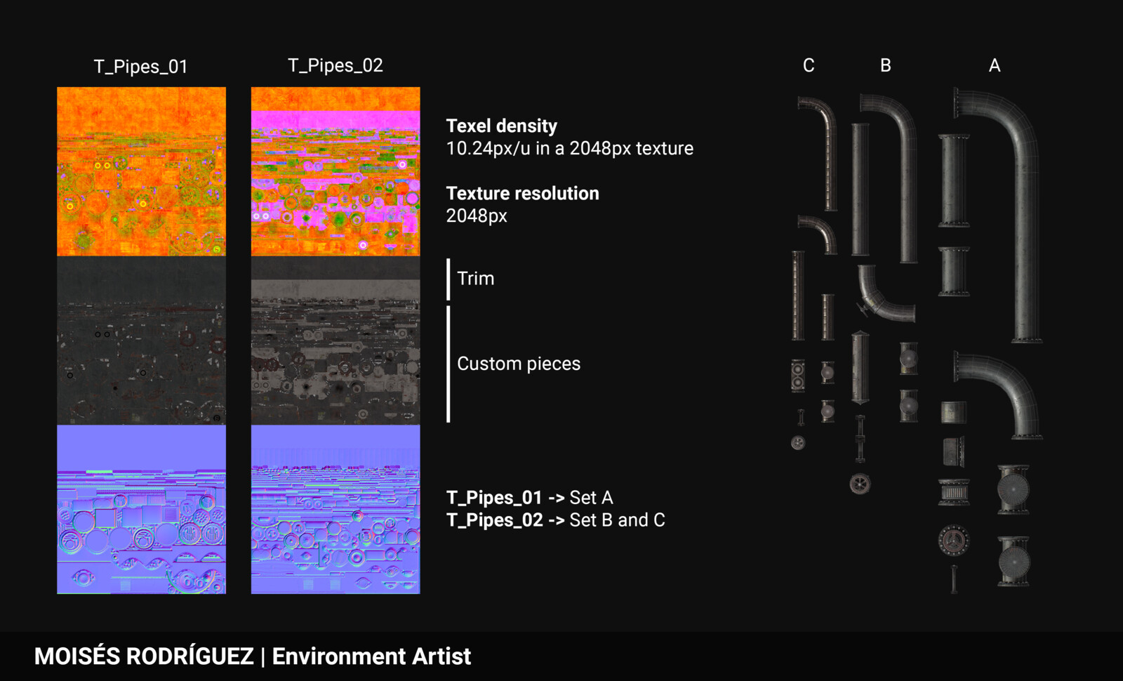 Moisés Rodríguez - Game Ready Modular Pipes Set