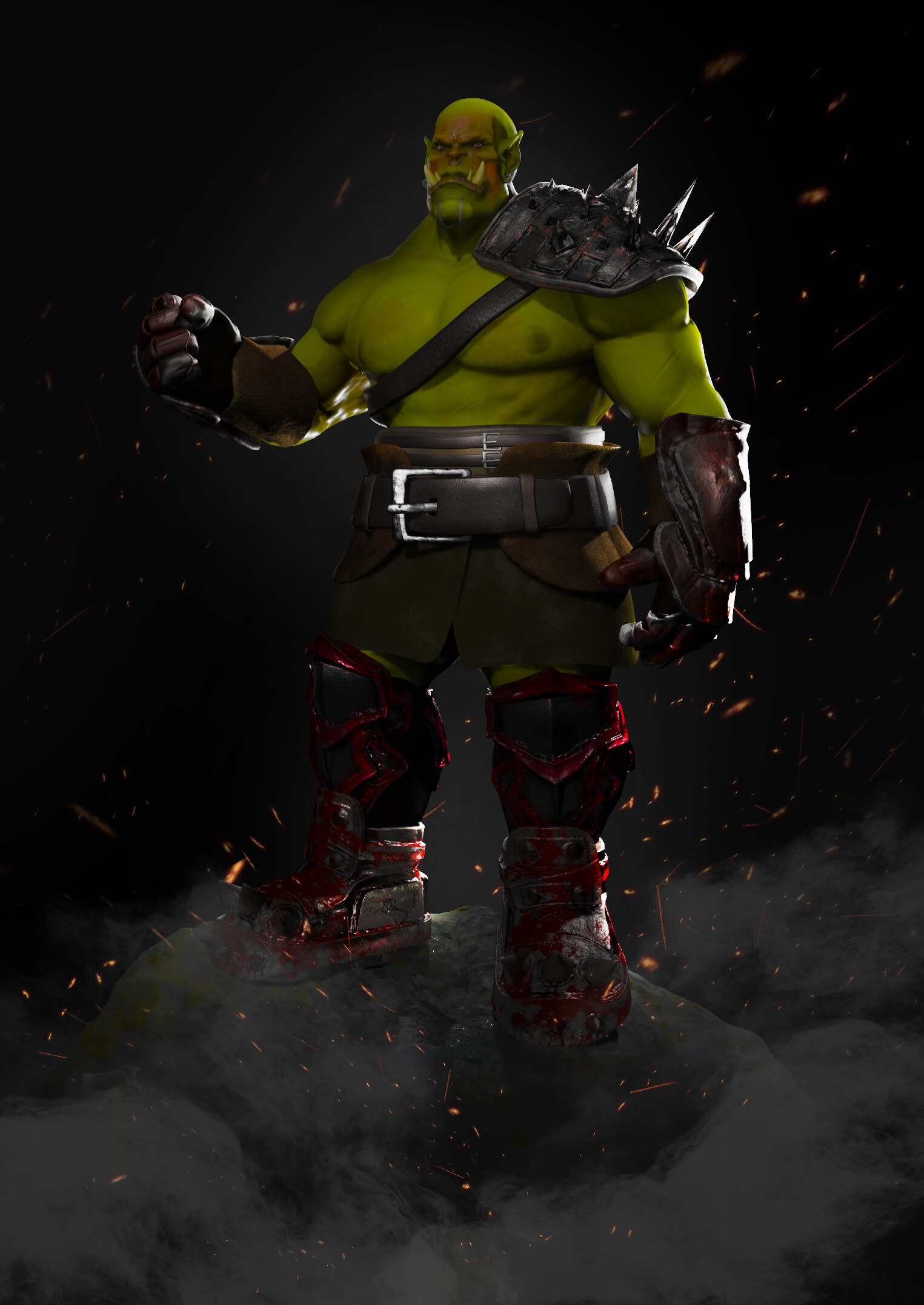 ArtStation - Orc Render