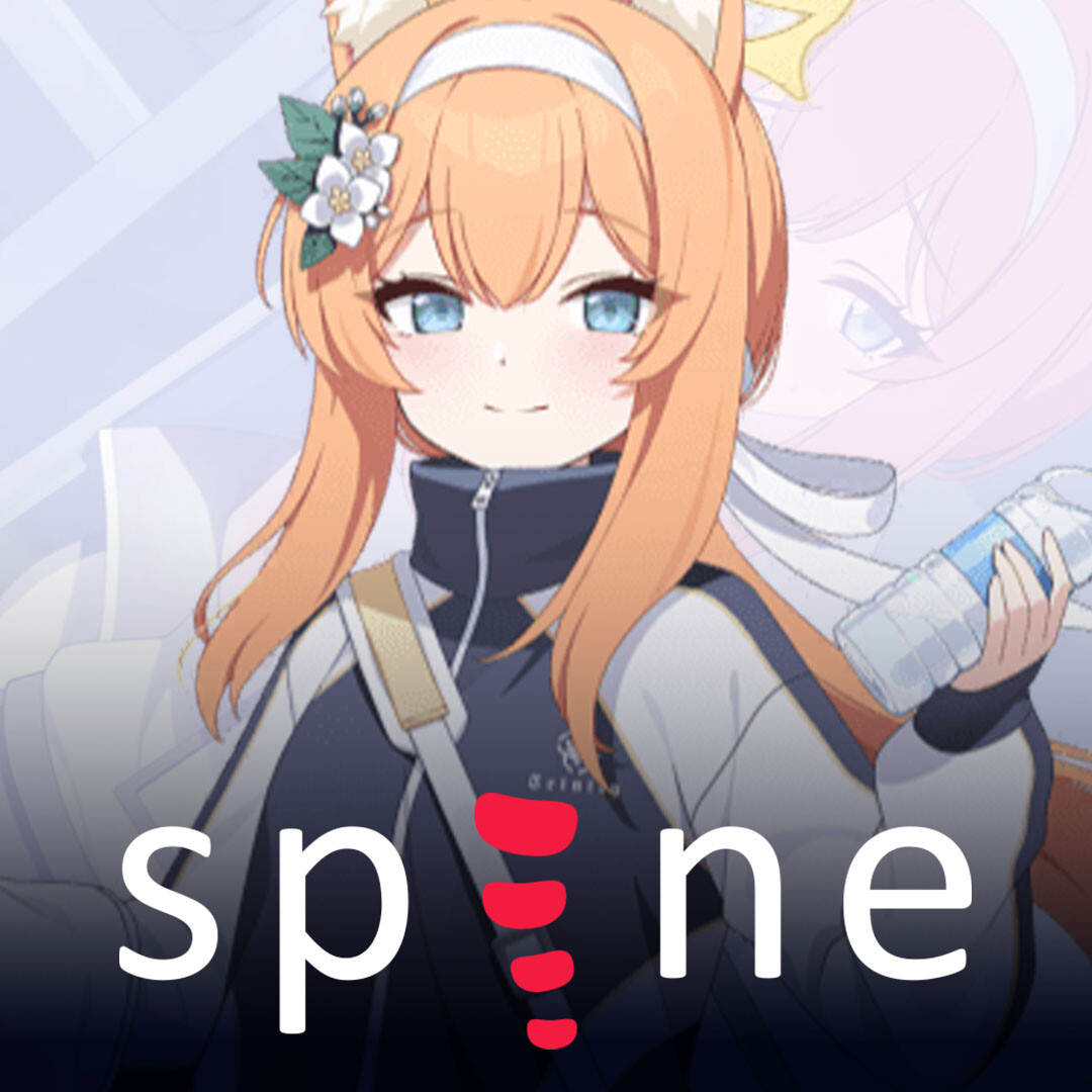 ArtStation - Spine 2d animation Mari [Blue Alchive]