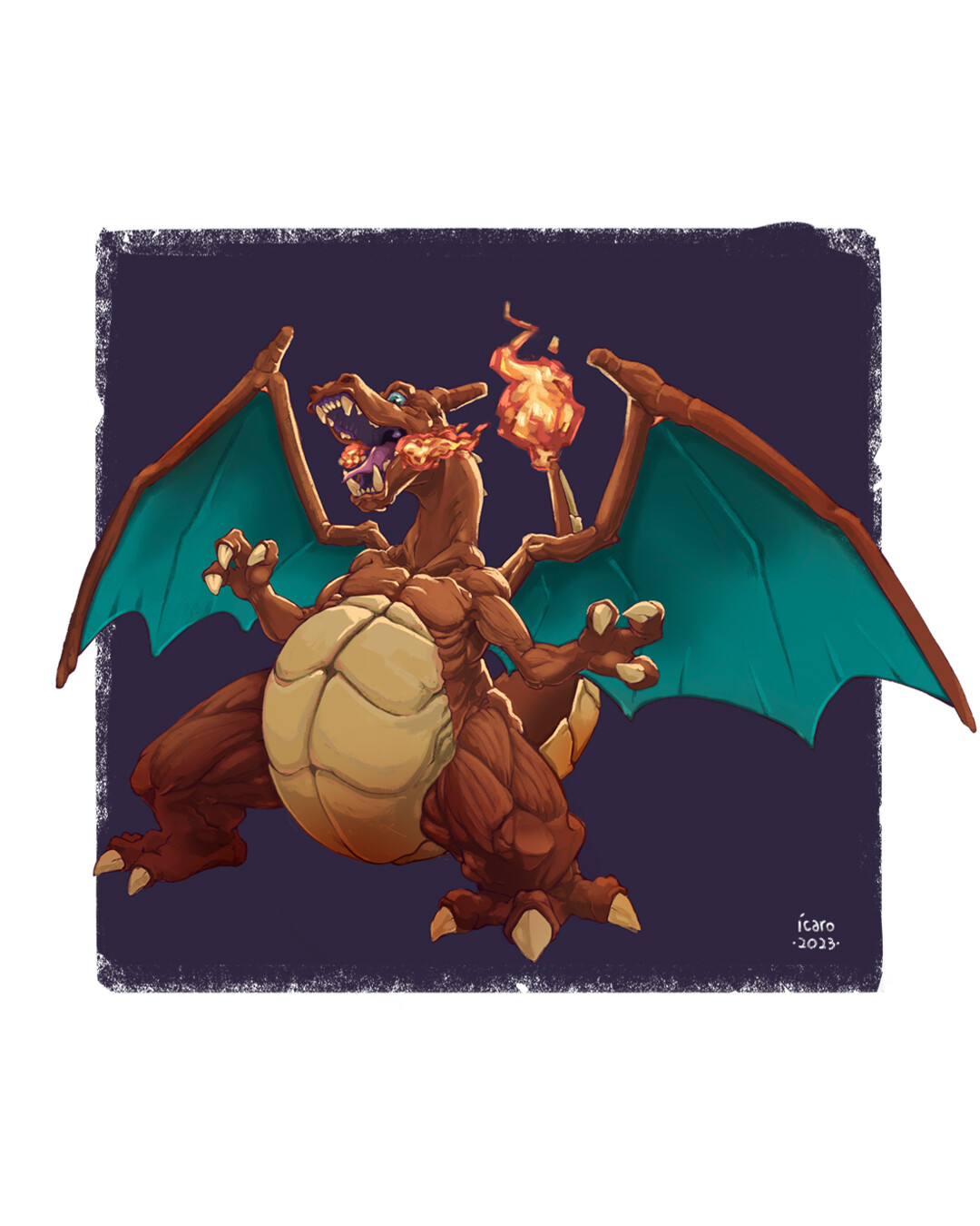 ArtStation - Charizard - Pokémon Fan Art
