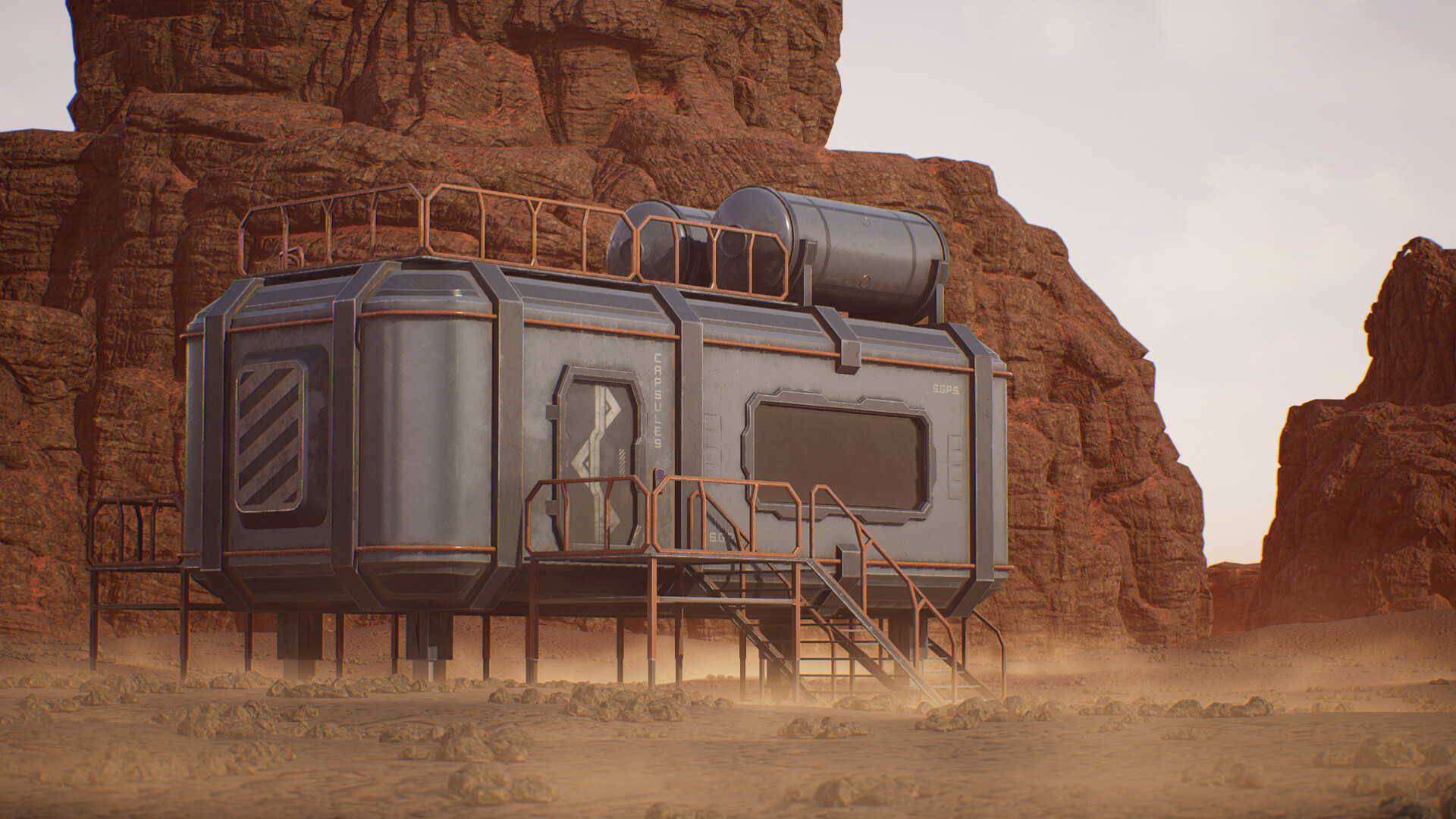 ArtStation - Capsule Base