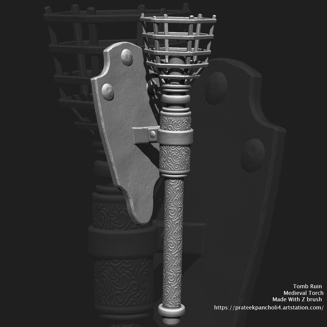 ArtStation - Torches for the tomb
