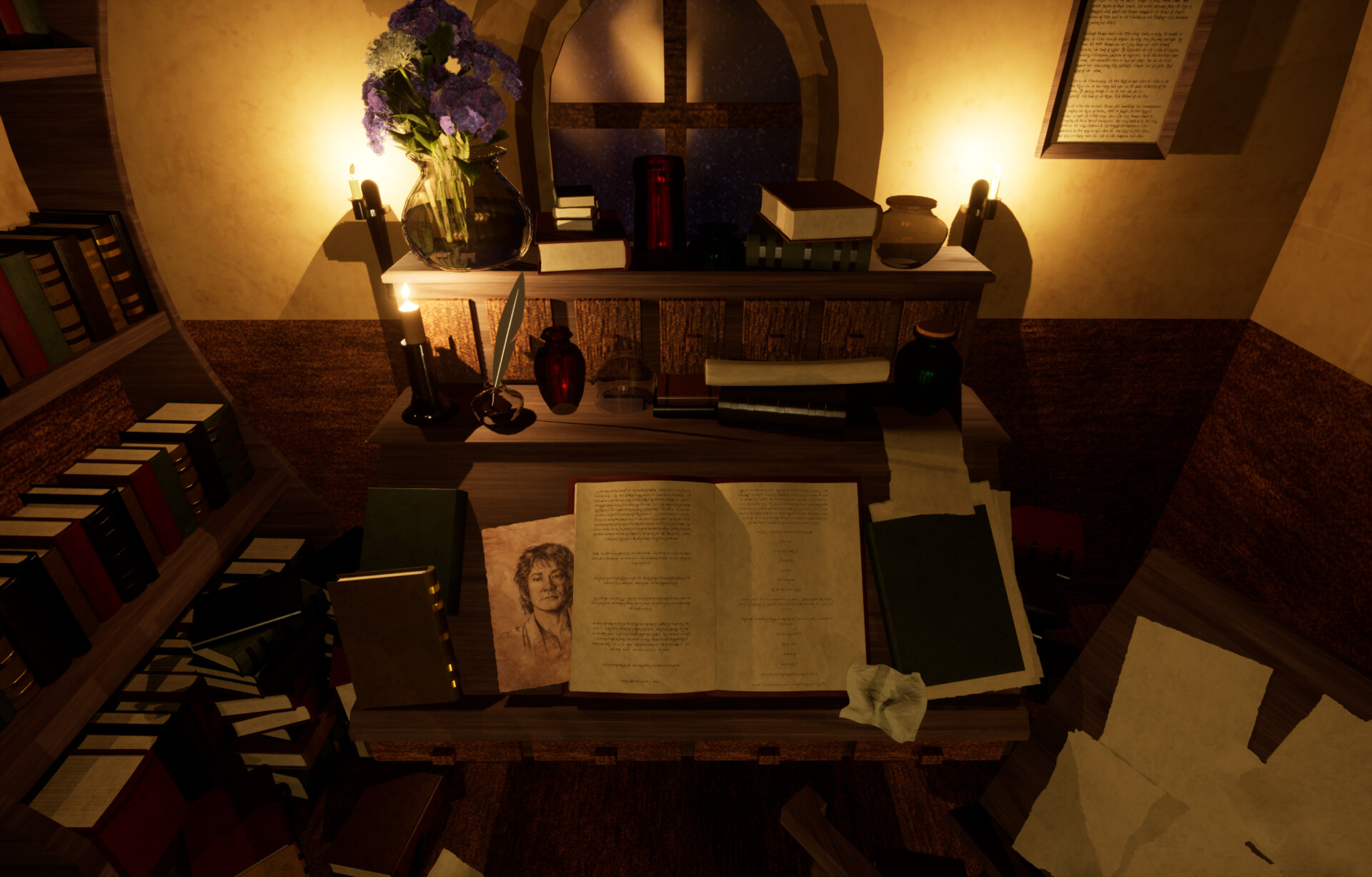 ArtStation - Bilbos study unreal engine 5