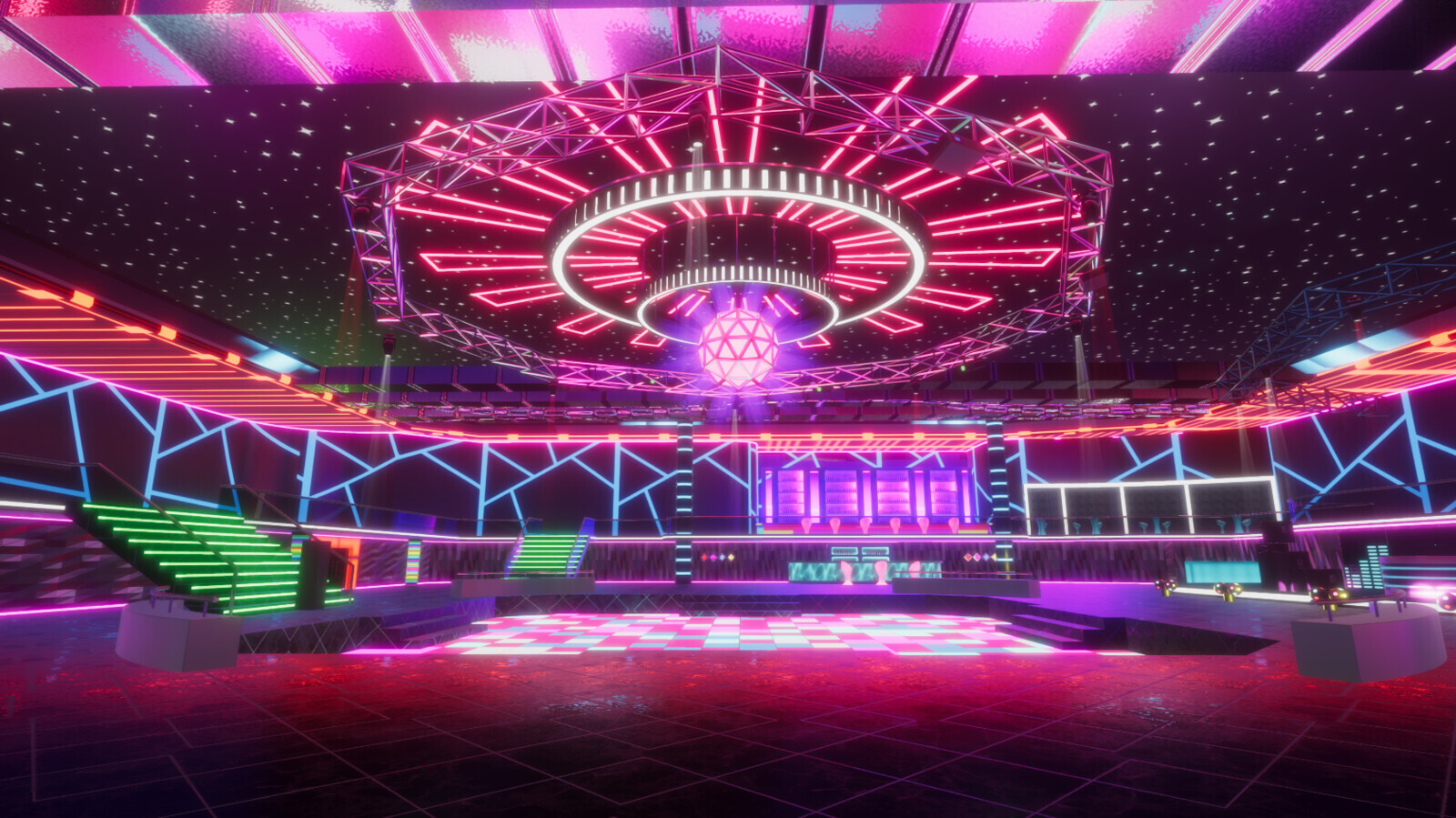 ArtStation - night club