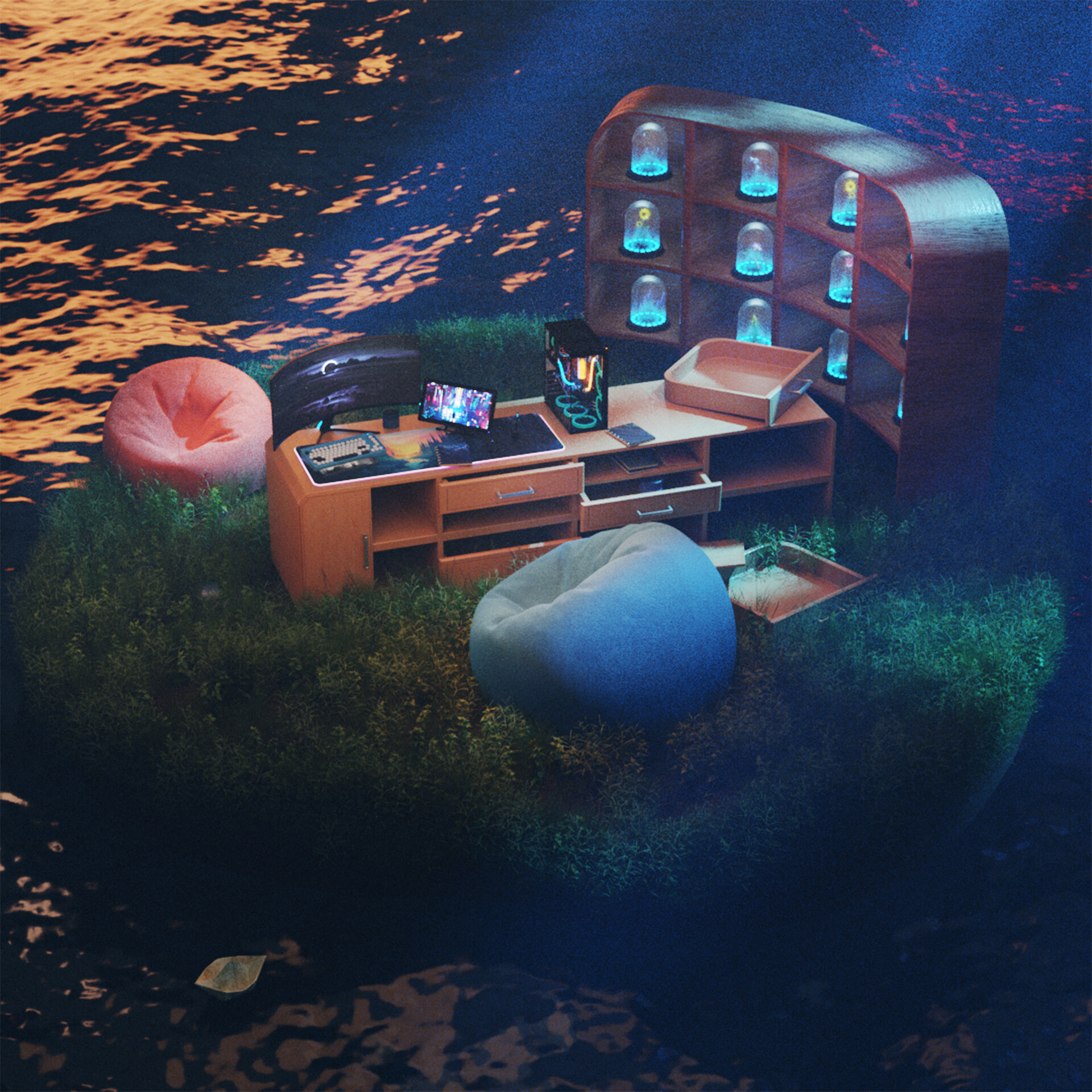 ArtStation - Dream and sea