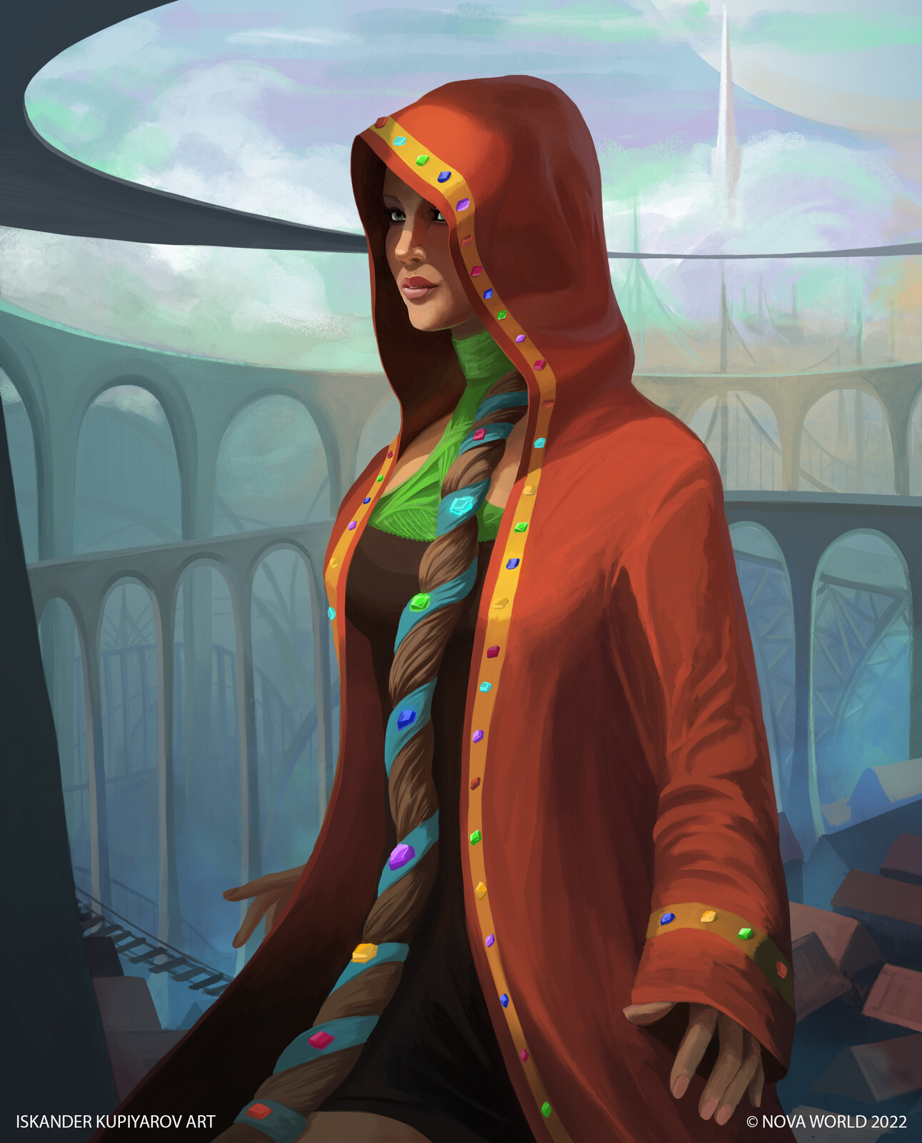 Iskander Kupiyarov - LIARA Concept Art for INFINIT