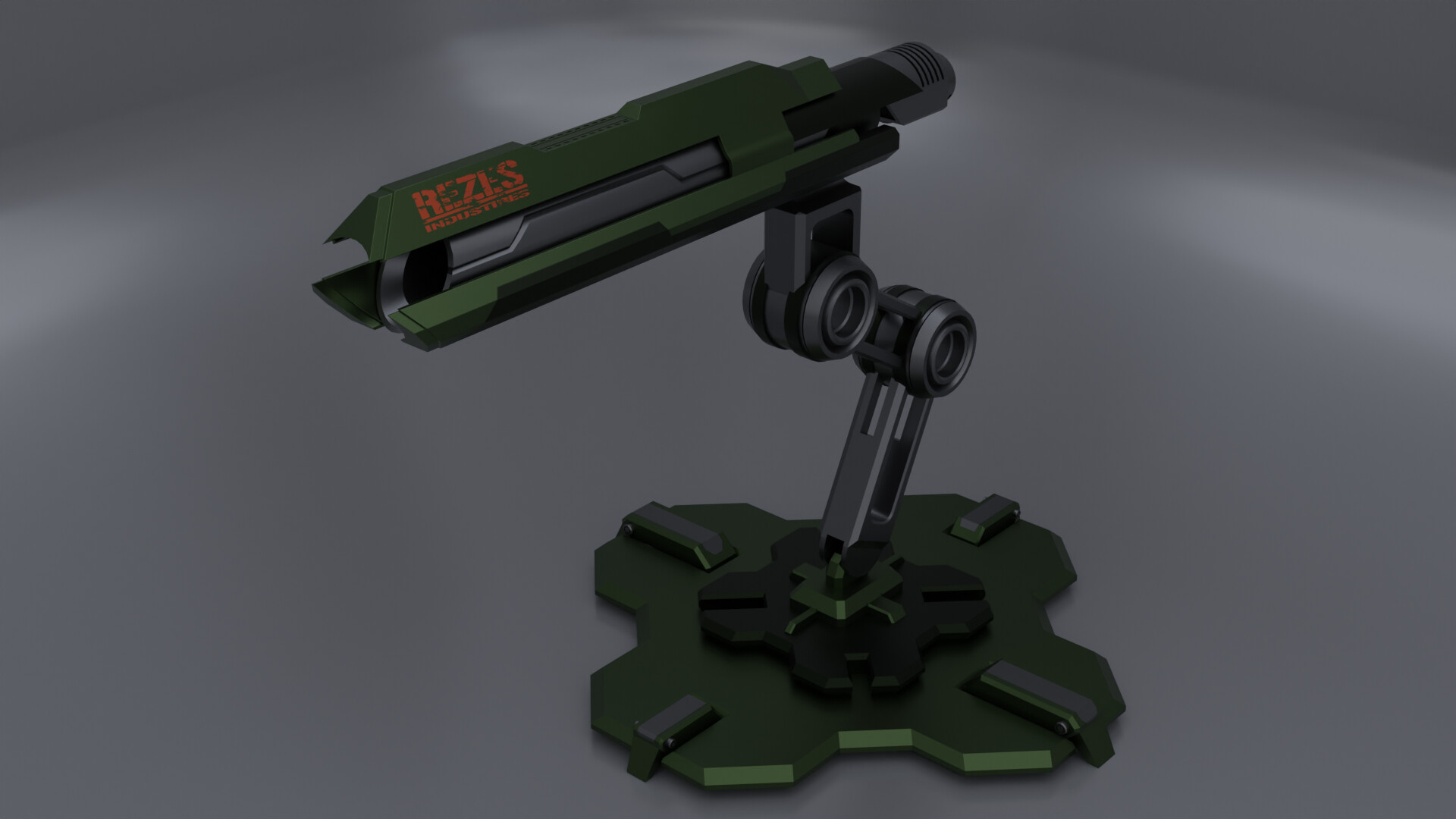 ArtStation - Sci-Fi Turret