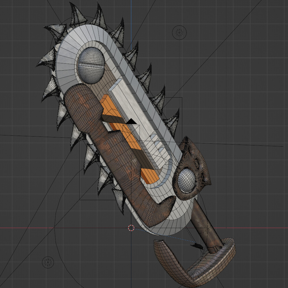 Neuana - Chempunk Chainsword Modeling