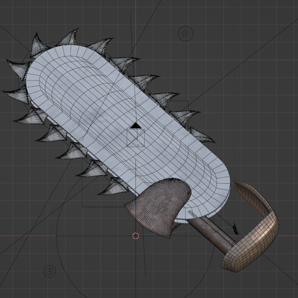 Neuana - Chempunk Chainsword Modeling