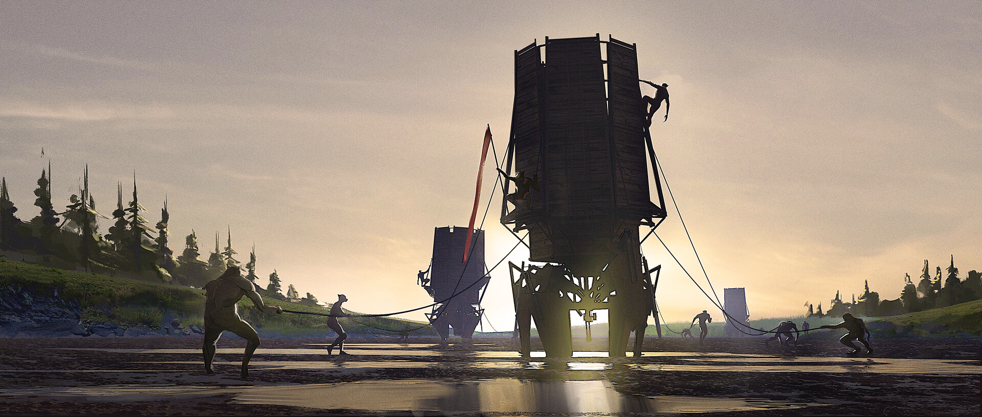 ArtStation - wood mech