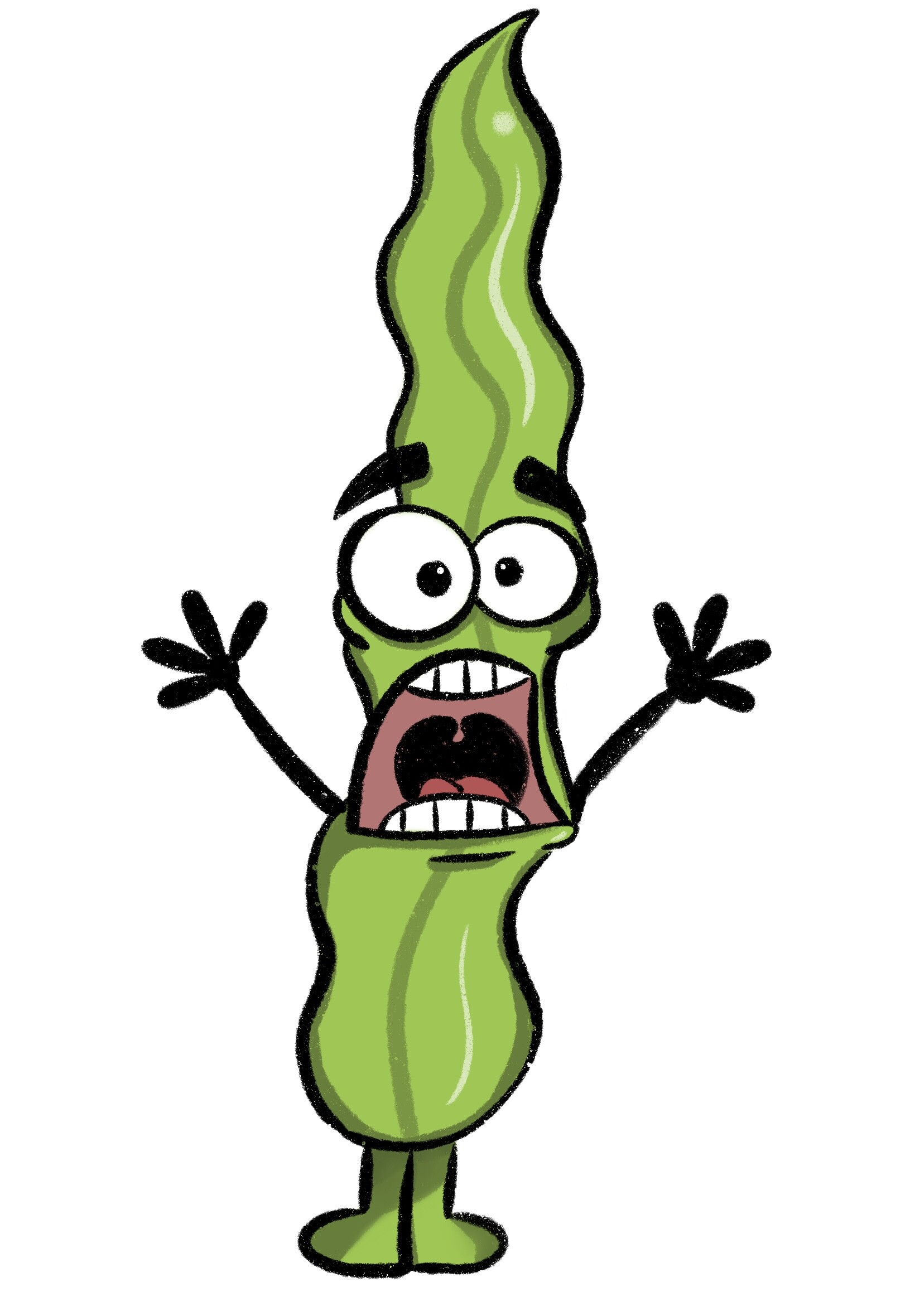 ArtStation - Yelling weed / kelp