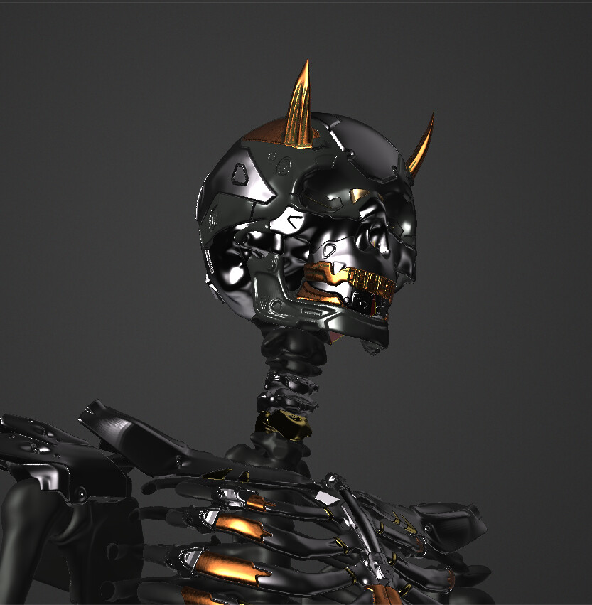 ArtStation - Skeleton Sketch