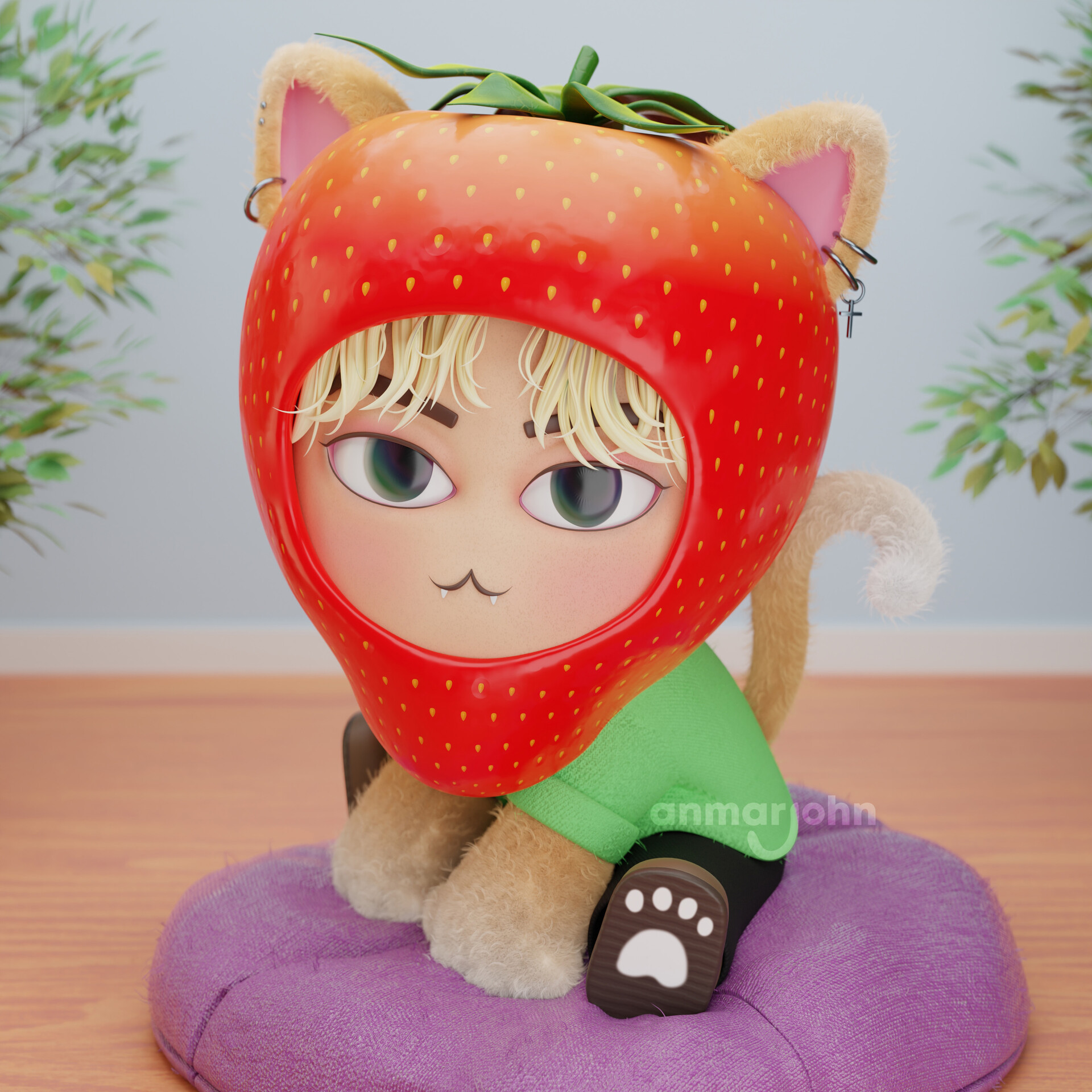 ArtStation - ZB1 Ricky 🍓🐱