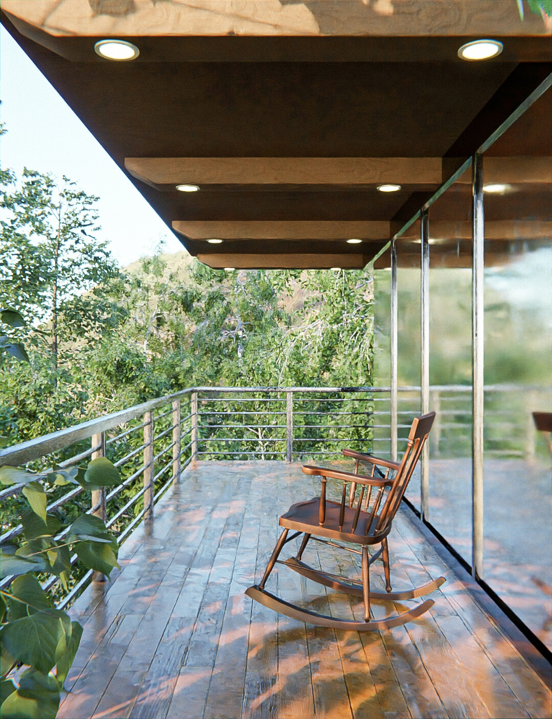 ArtStation - Balcony View