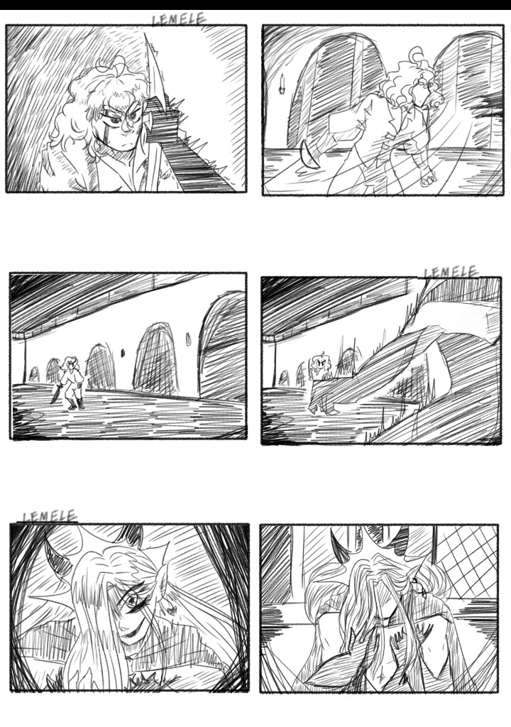 ArtStation - Storyboard exercises