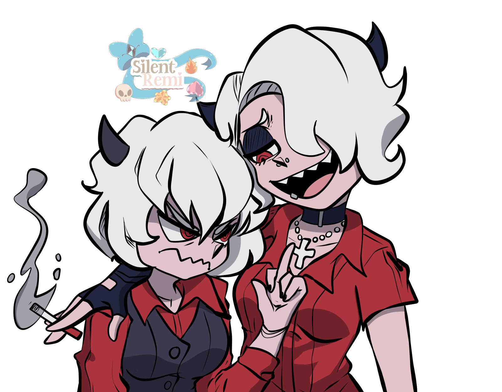 ArtStation - [Commission] Malina and Zdrada