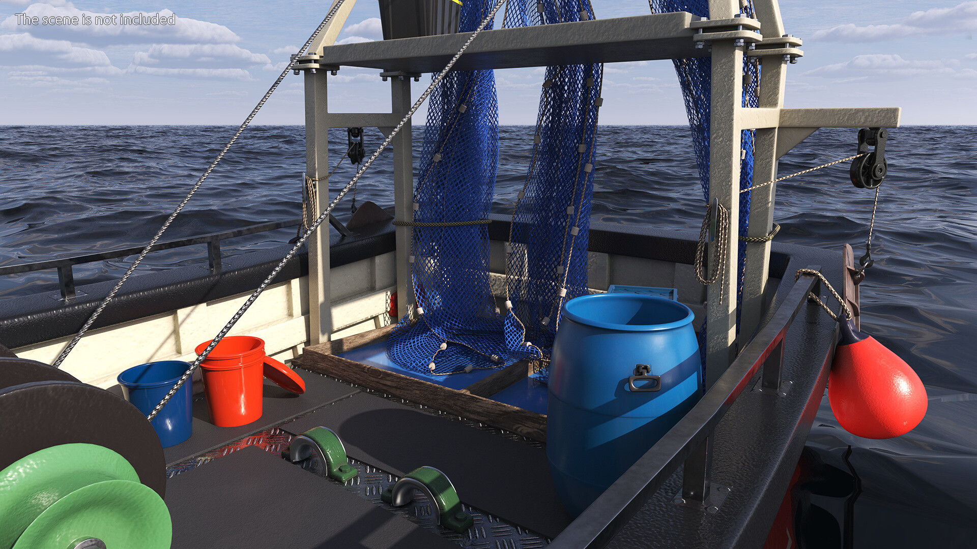 3D New Cygnus GM28-38 Small Fishing Vessel model by Andrey Simonenko ...