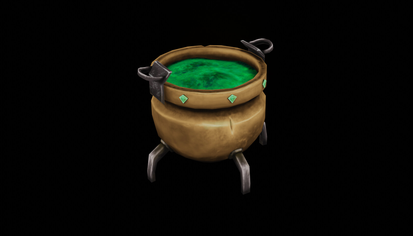 ArtStation - Low poly pot