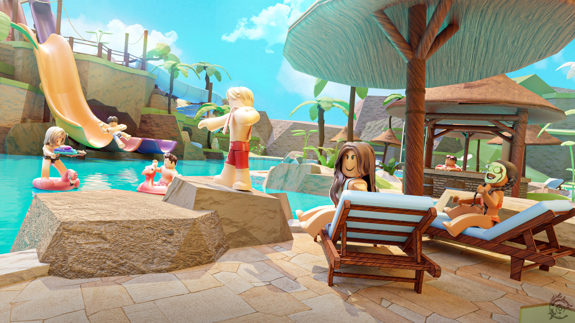 ArtStation - Blau Hotels & Resorts - Artwork