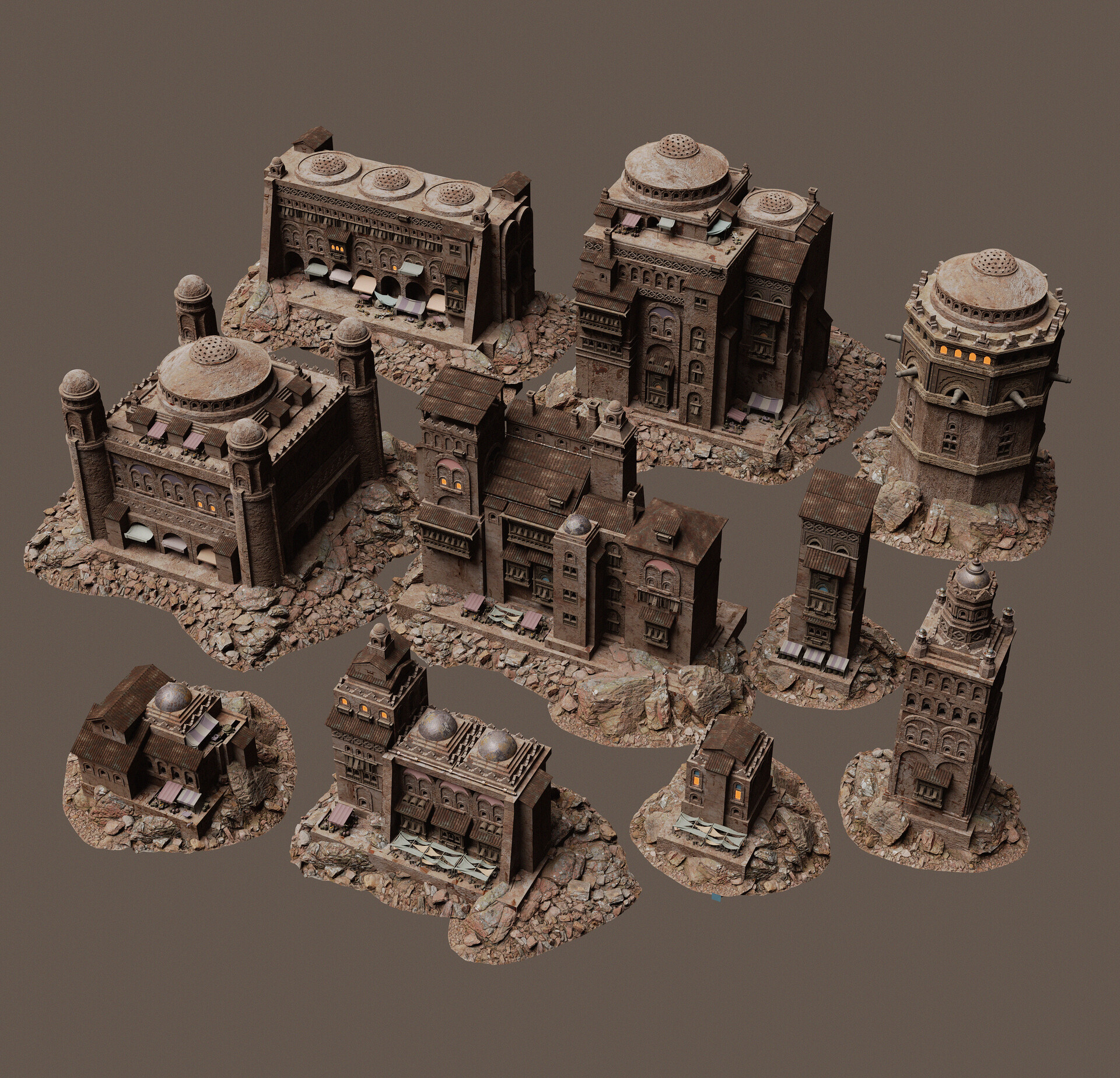 ArtStation - Kits & Models for Velvet Road series