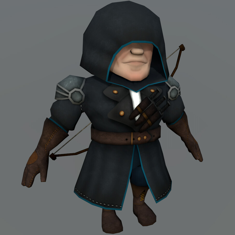 ArtStation - Low Poly - Mobile game Characters