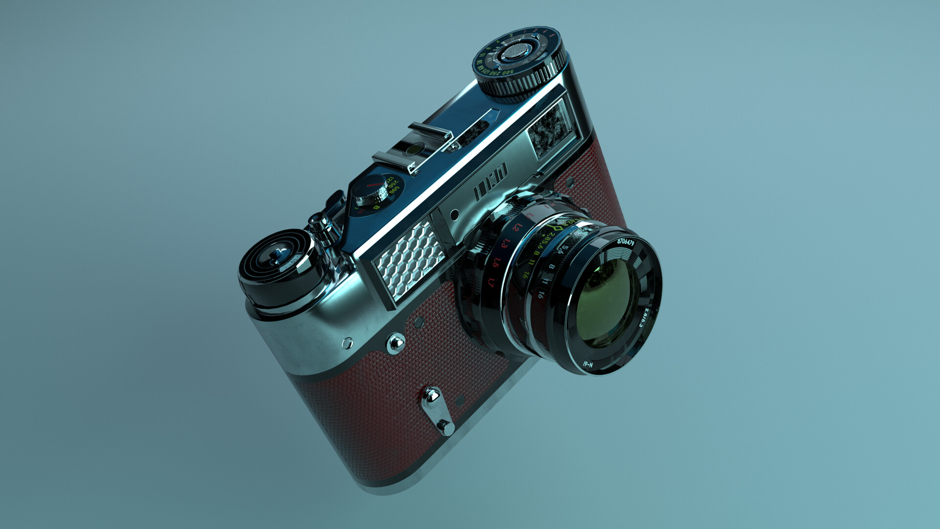 ArtStation - Rangefinder Camera FED 5C