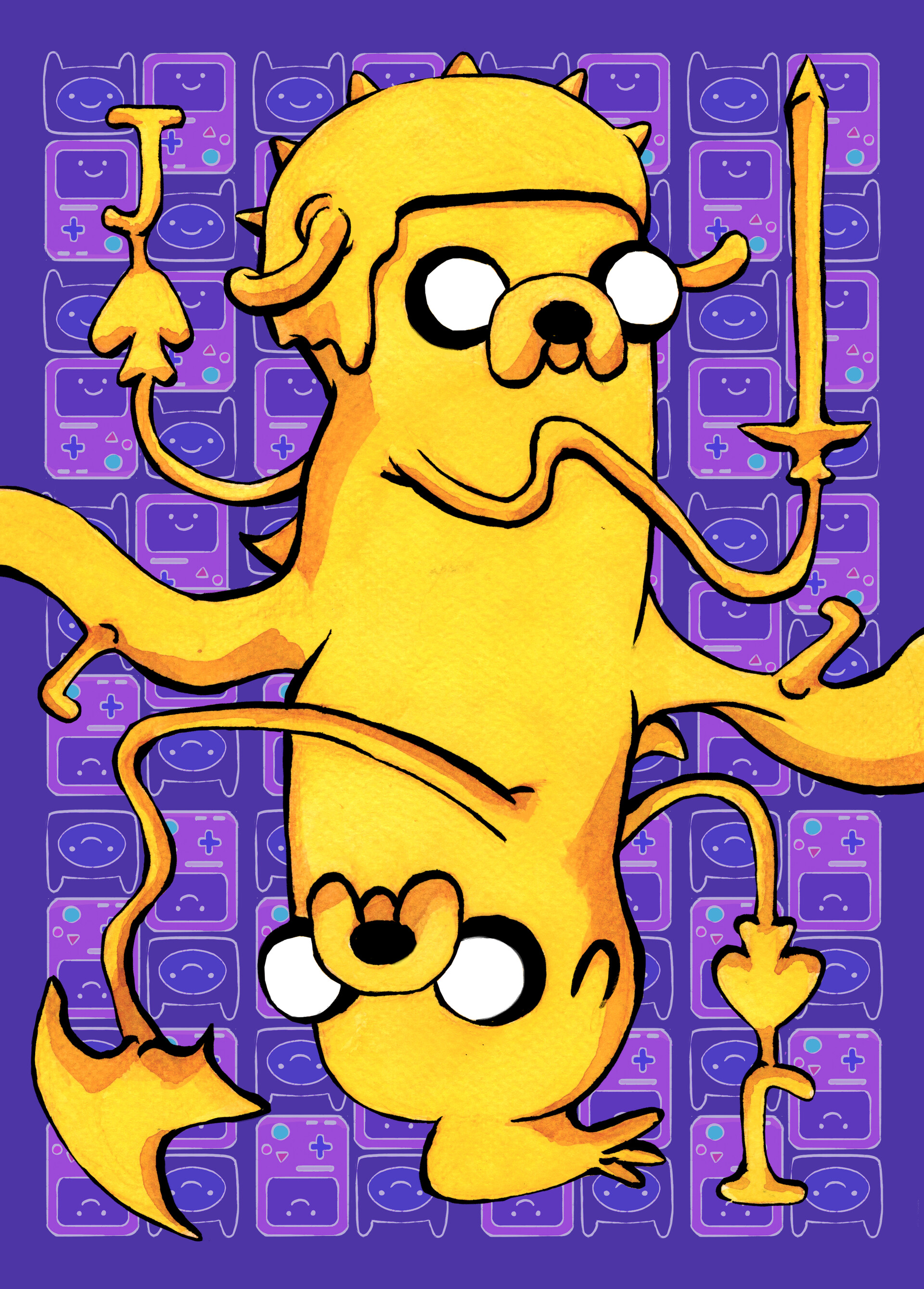 ArtStation - 'Jake of Spades' - Adventure Time